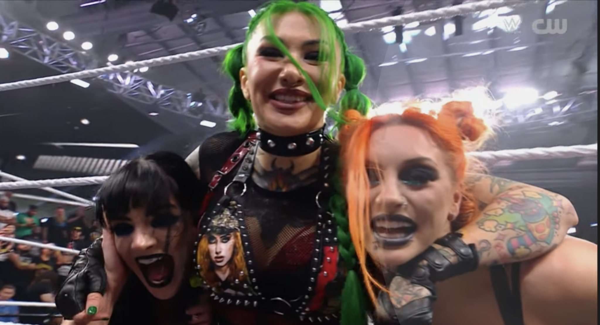 Shotzi returns on WWE NXT & helps fight off Fatal Influence