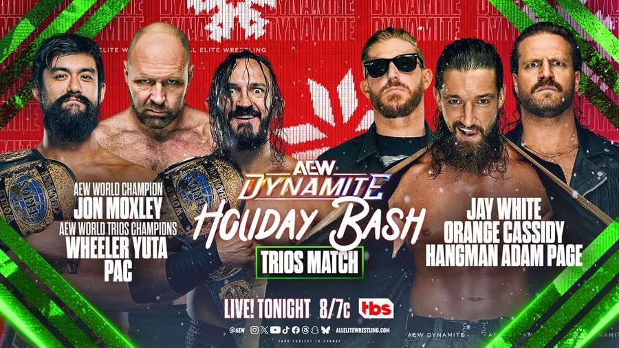 AEW Holiday Bash Results: Death Riders in six-man tag, Ospreay vs ...