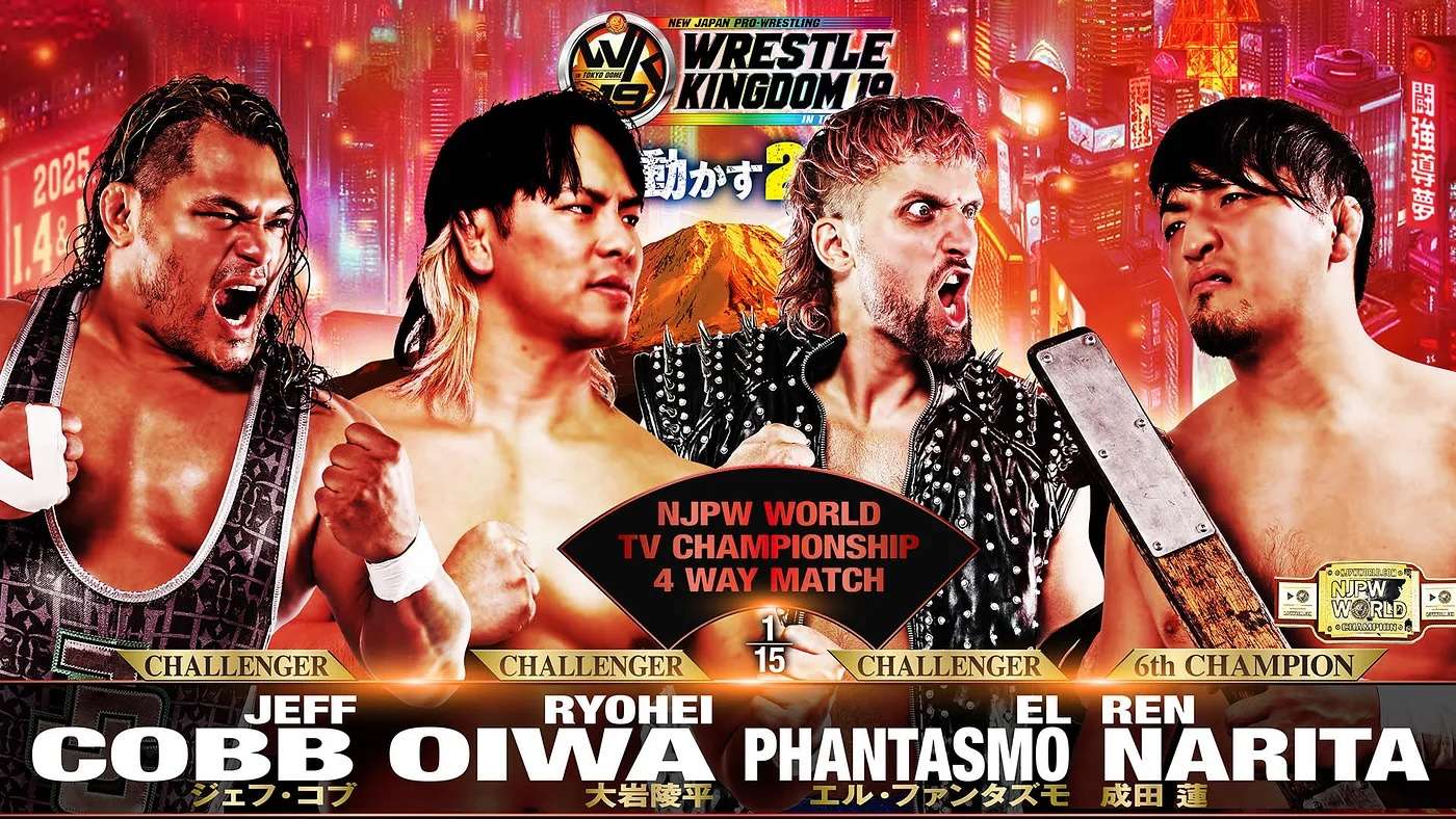 El Phantasmo officially added to NJPW Wrestle Kingdom card