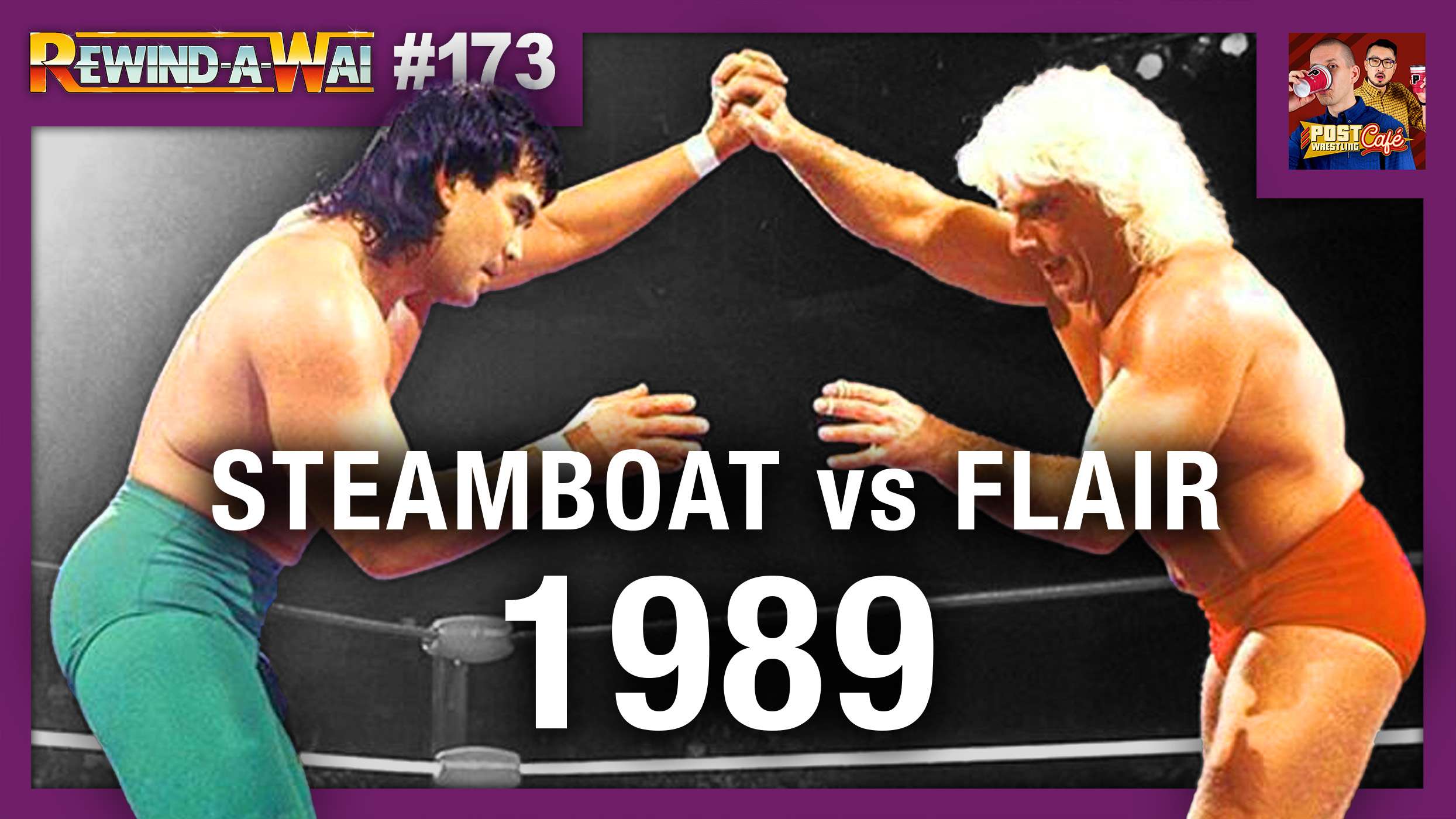 Flair vs. Steamboat in 1989 | REWIND-A-WAI #173 - POST Wrestling ...