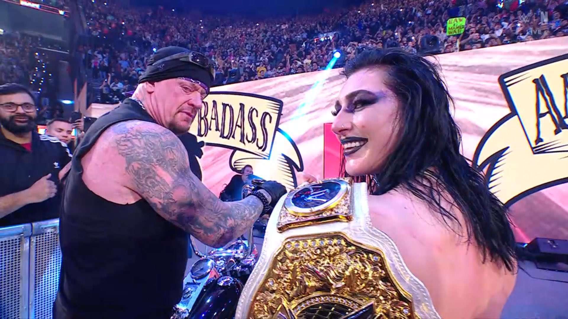 Rhea Ripley captures WWE Women's World Title on Raw's Netflix debut ...