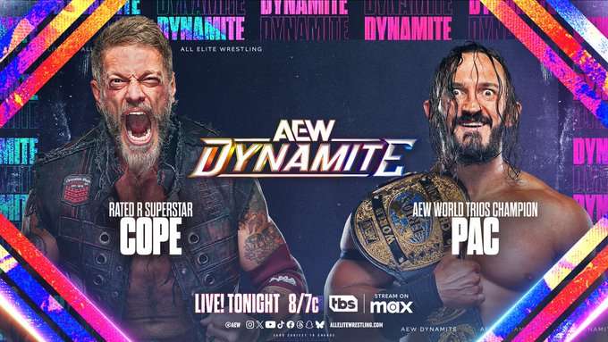AEW Dynamite Results: Cope vs. PAC, The Hurt Syndicate Win Tag Team Titles - POST Wrestling ...