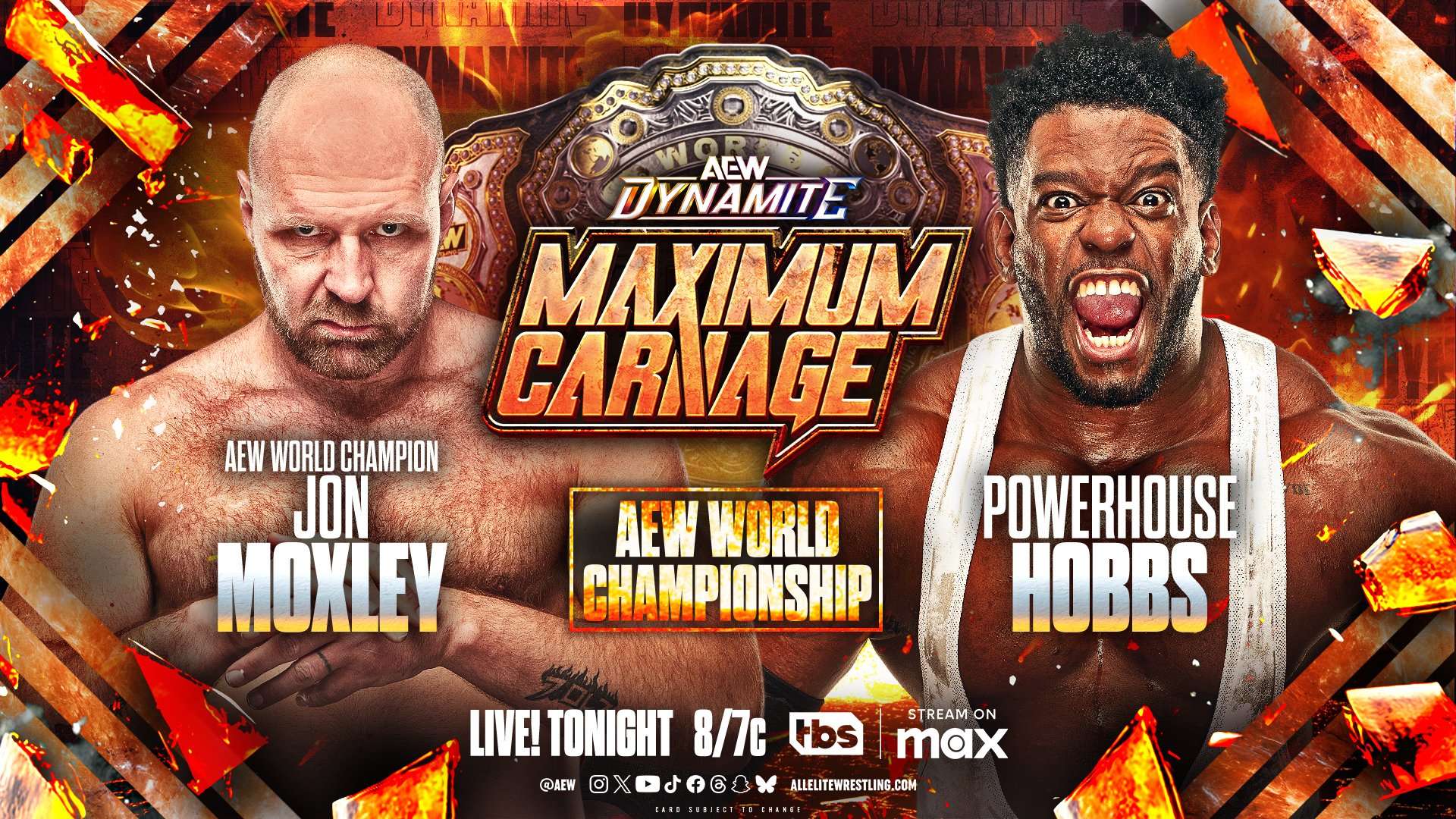 AEW Maximum Carnage Results: Samoa Joe Returns, Moxley vs. Hobbs, Omega ...