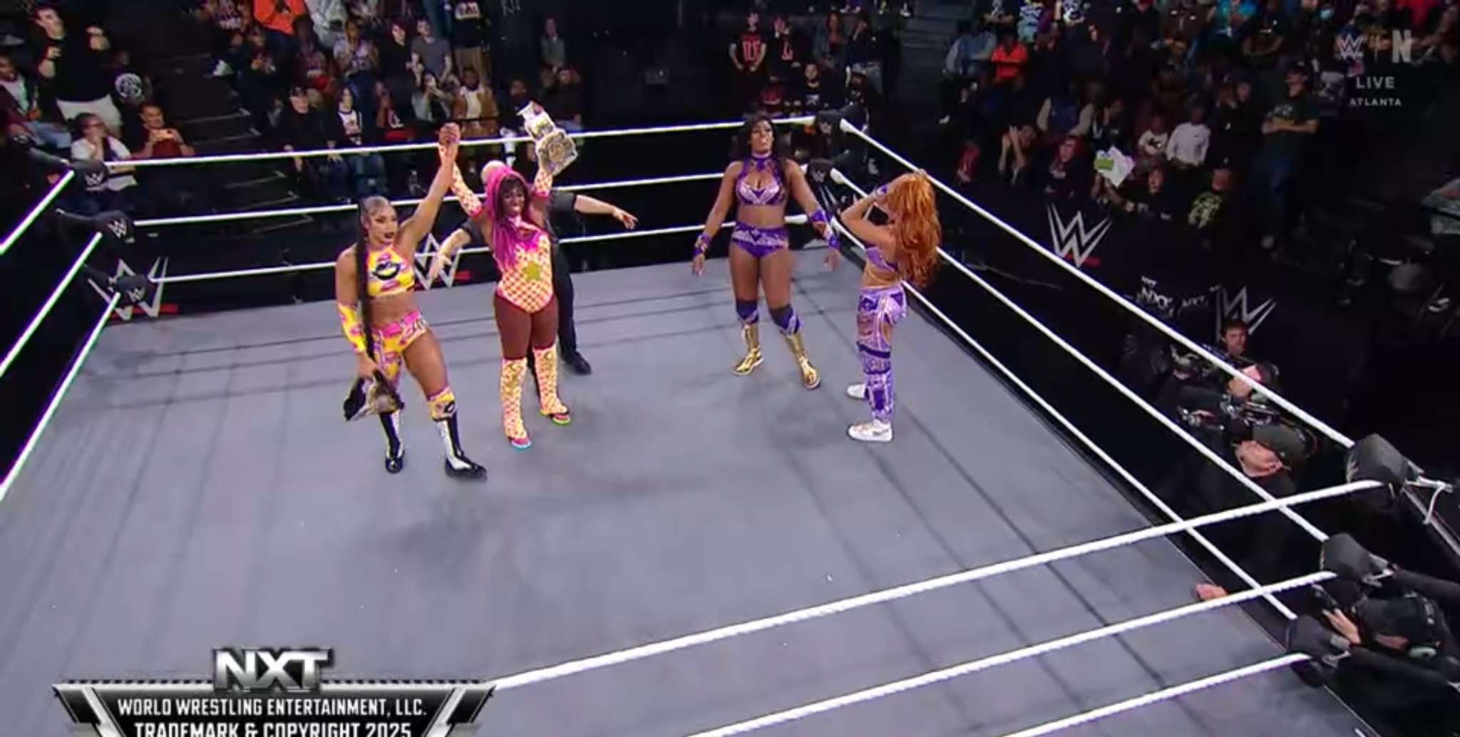 WWE NXT notes: Bianca Belair & Naomi retain Women's Tag Titles, lineup ...