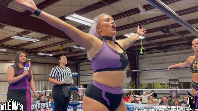 Steph De Lander offers update on Allie Katch's injury