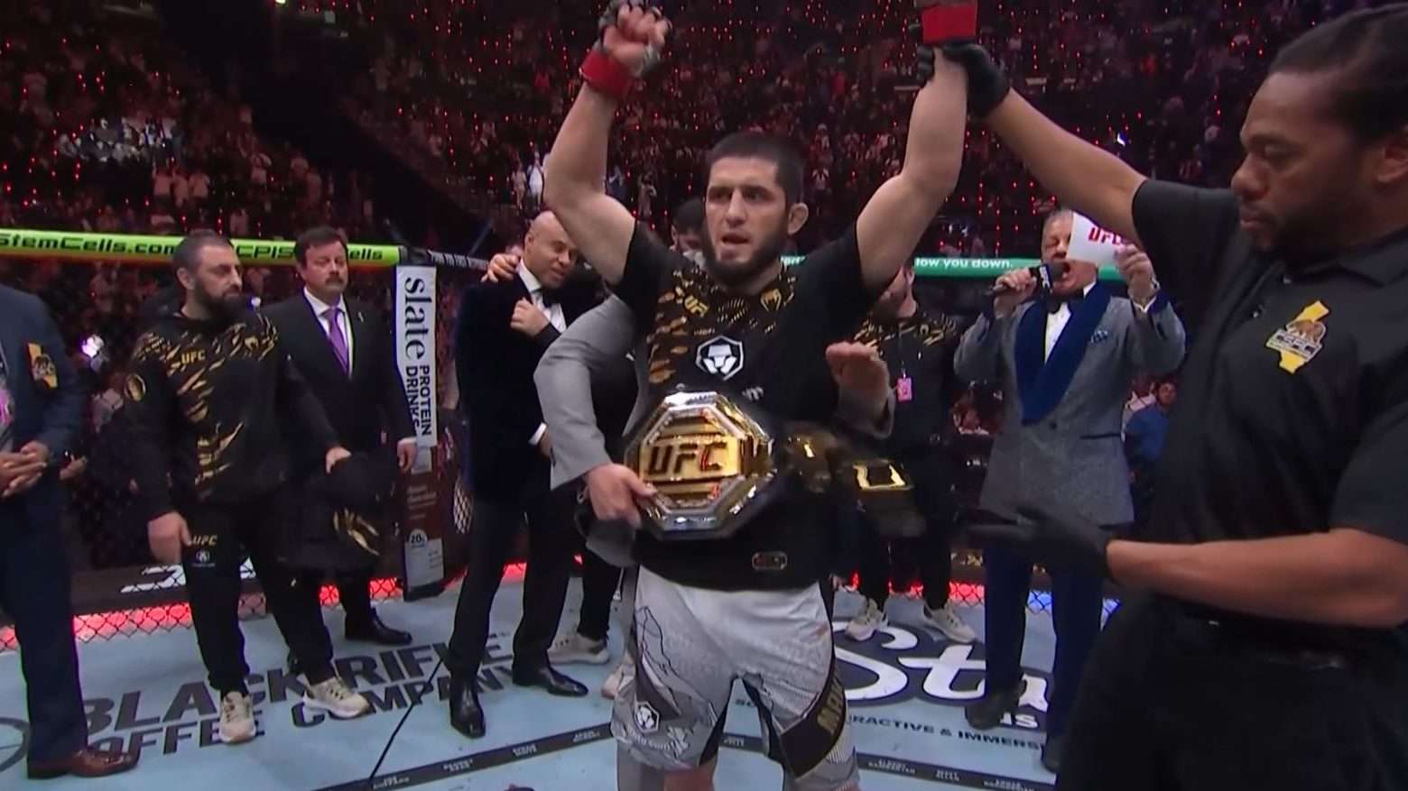 UFC 311 results: Islam Makhachev taps Renato Moicano early, Merab ...