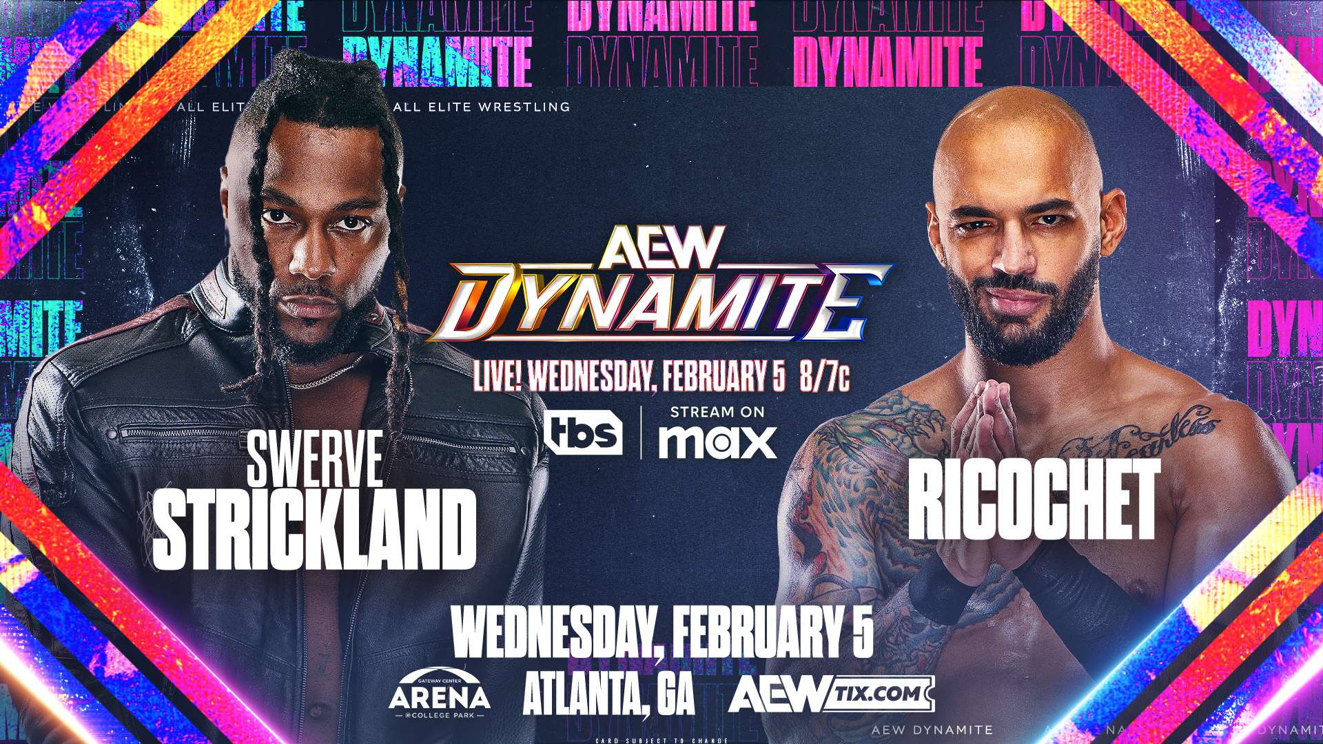AEW Dynamite Results: Ricochet vs. Swerve Strickland - POST Wrestling ...