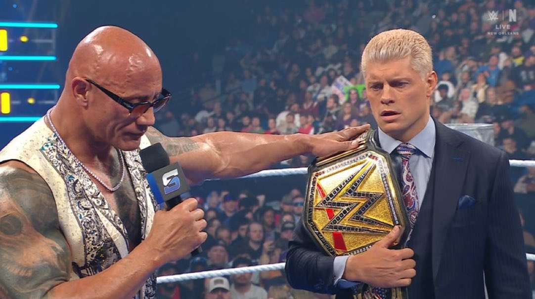 The Rock wants Cody Rhodes' soul & for Rhodes to be 'his champion ...