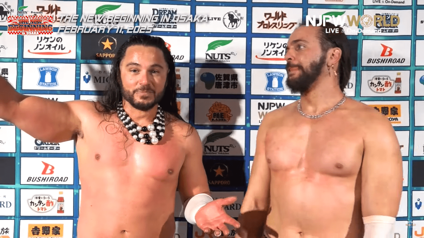 Matthew Jackson says coming 'home' to NJPW was good for his mental ...