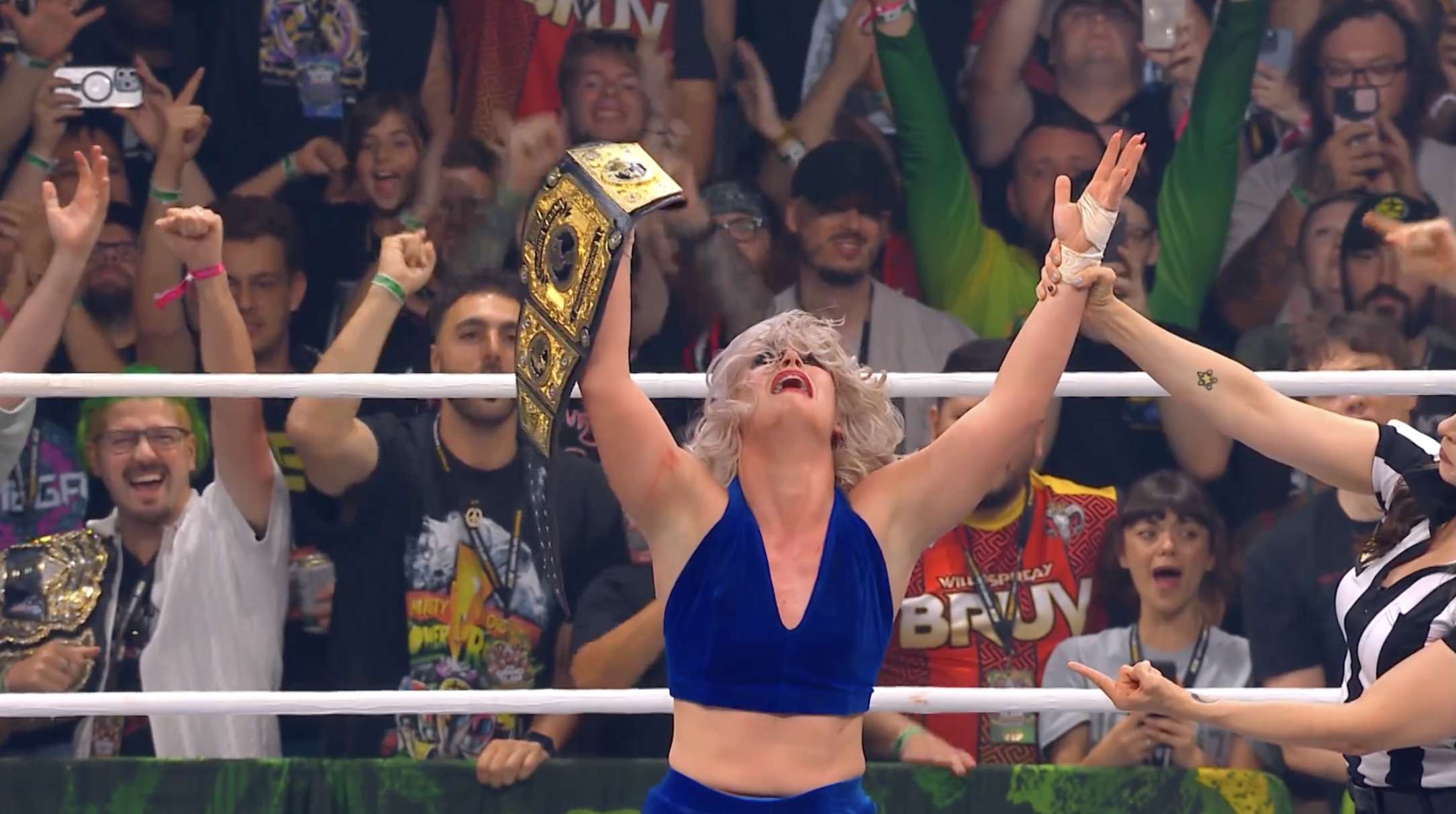 ‘Timeless’ Toni Storm recaptures AEW Women’s World Title at Grand Slam ...