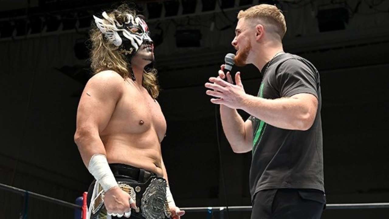 Francesco Akira challenging El Desperado for IWGP Junior Heavyweight ...