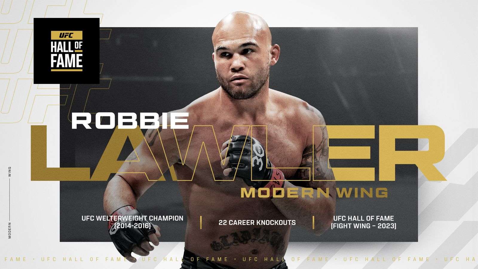 Robbie Lawler announced for 2025 UFC Hall of Fame class