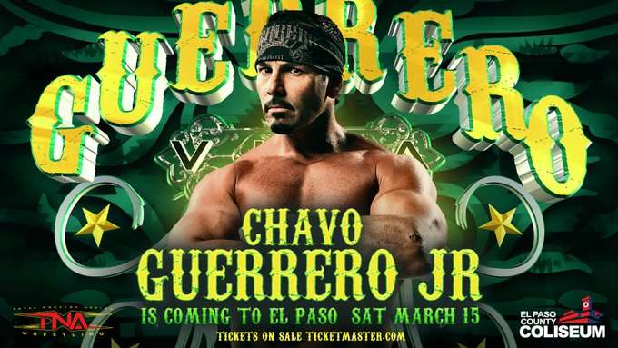 Chavo Guerrero Jr. set for TNA Wrestling event in El Paso, Texas