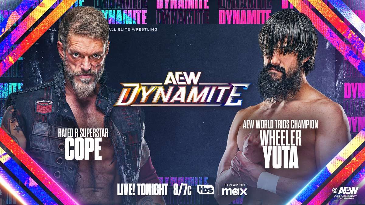 AEW Dynamite Results: Cope vs. Wheeler Yuta, Swerve-Ricochet Contract ...