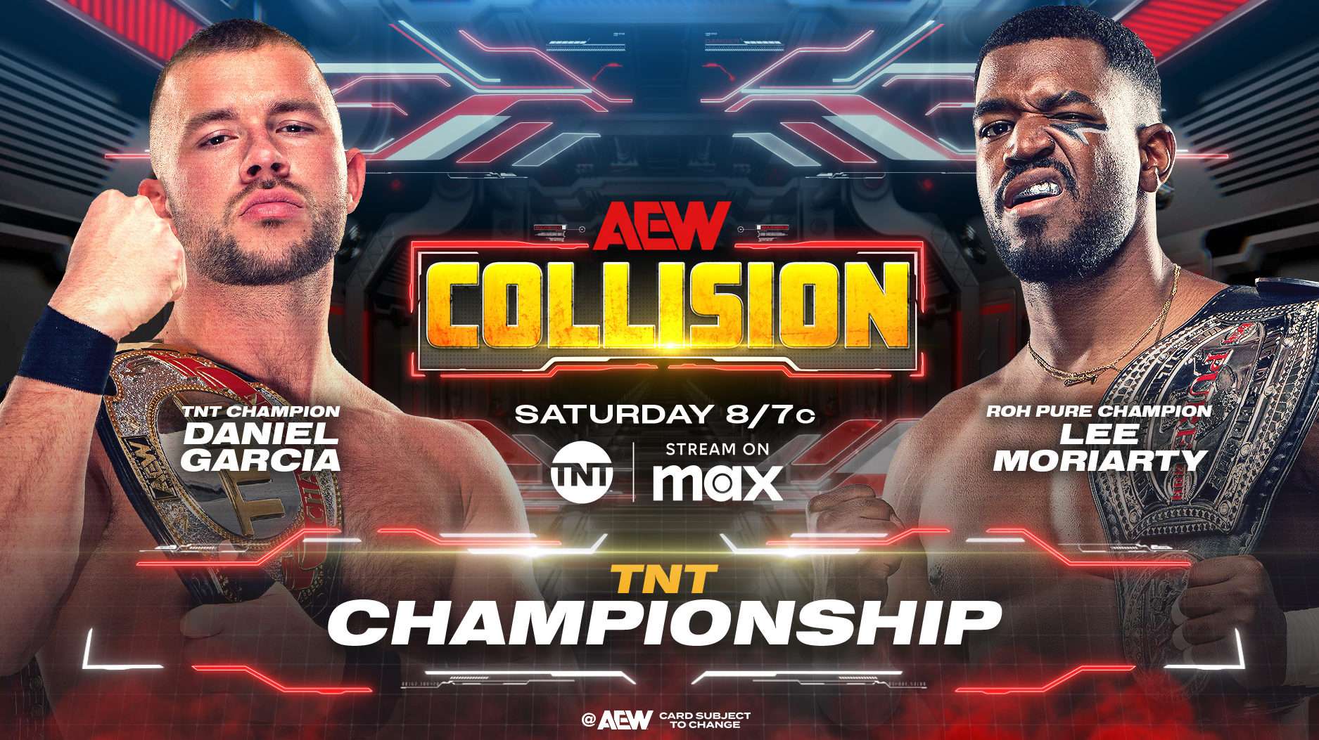 Daniel Garcia vs. Lee Moriarty for TNT title joins 3/8 Collision - POST Wrestling | Podcasts ...