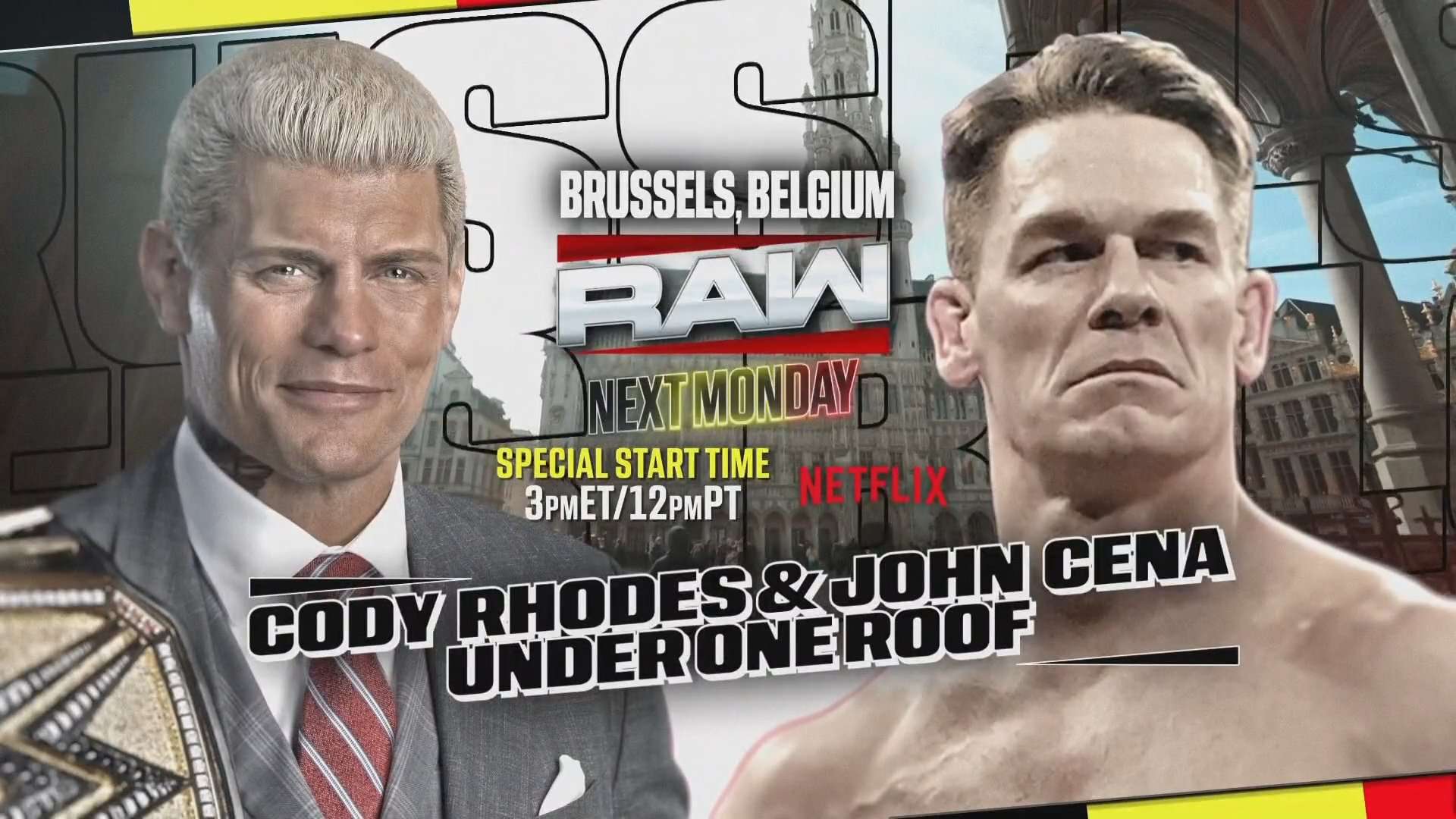 WWE Raw notes: Cody Rhodes & John Cena in Belgium, IC Title bout, IYO ...