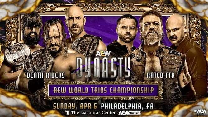 Death Riders vs. Rated FTR for trios titles added to AEW Dynasty - POST ...
