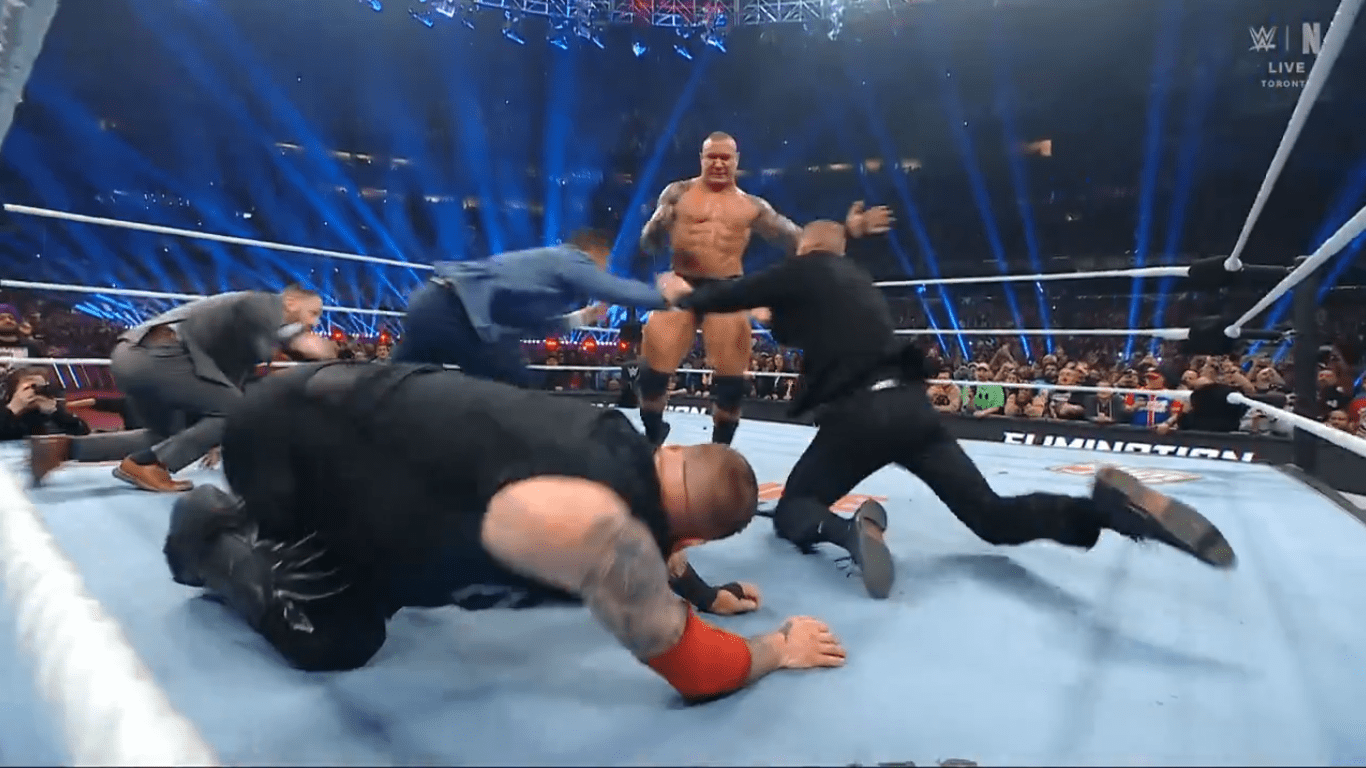 Randy Orton returns at WWE Elimination Chamber, agents & security stop ...