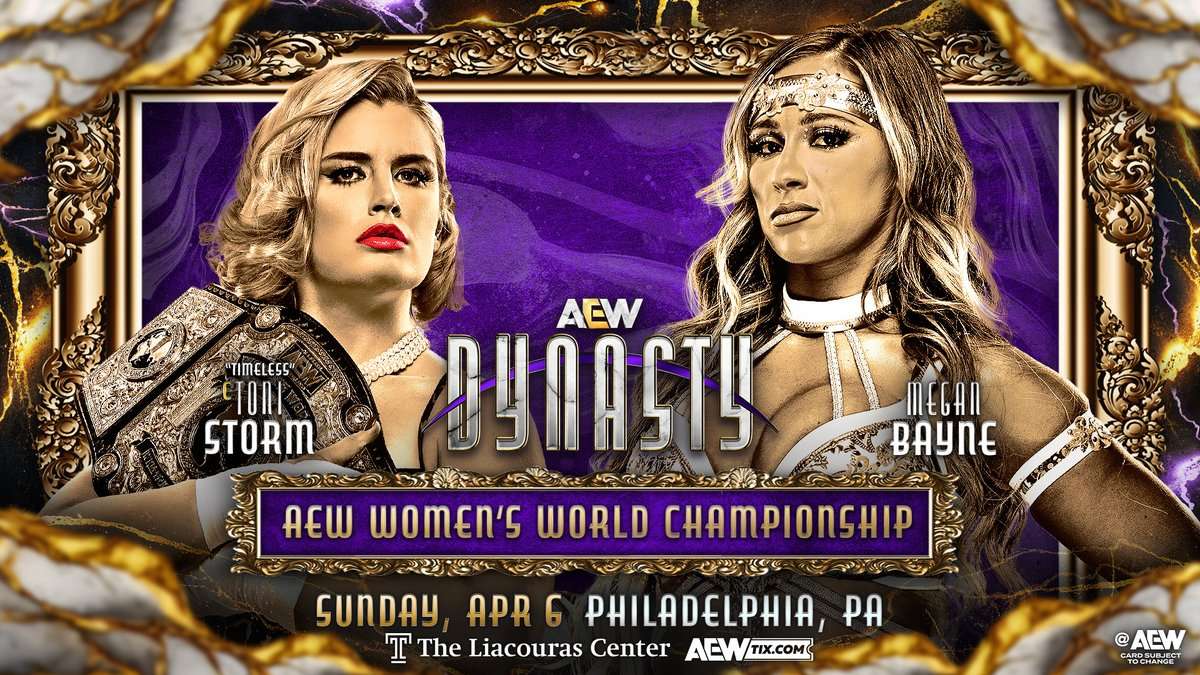 AEW Collision Slam Dunk Sunday notes: Storm vs. Bayne official ...