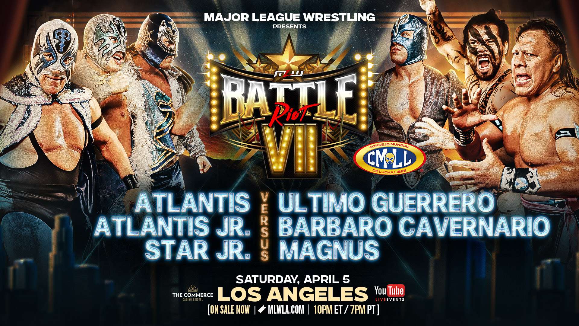 Trios match added to MLW Battle Riot VII
