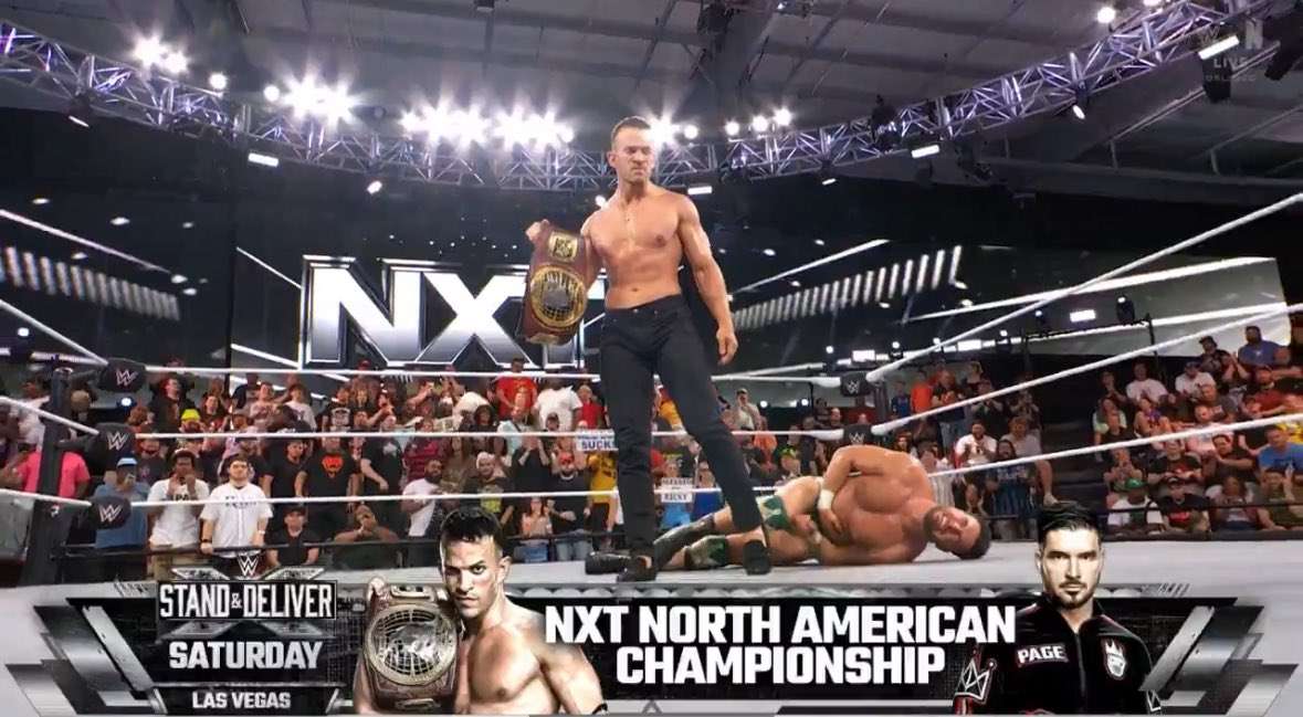 Ethan Page challenging Ricky Saints for NXT North American Championship ...