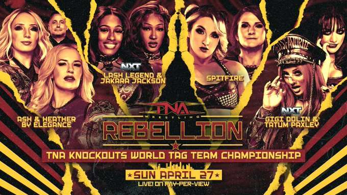 Four-way Knockouts World Tag Team Title match made official for TNA ...