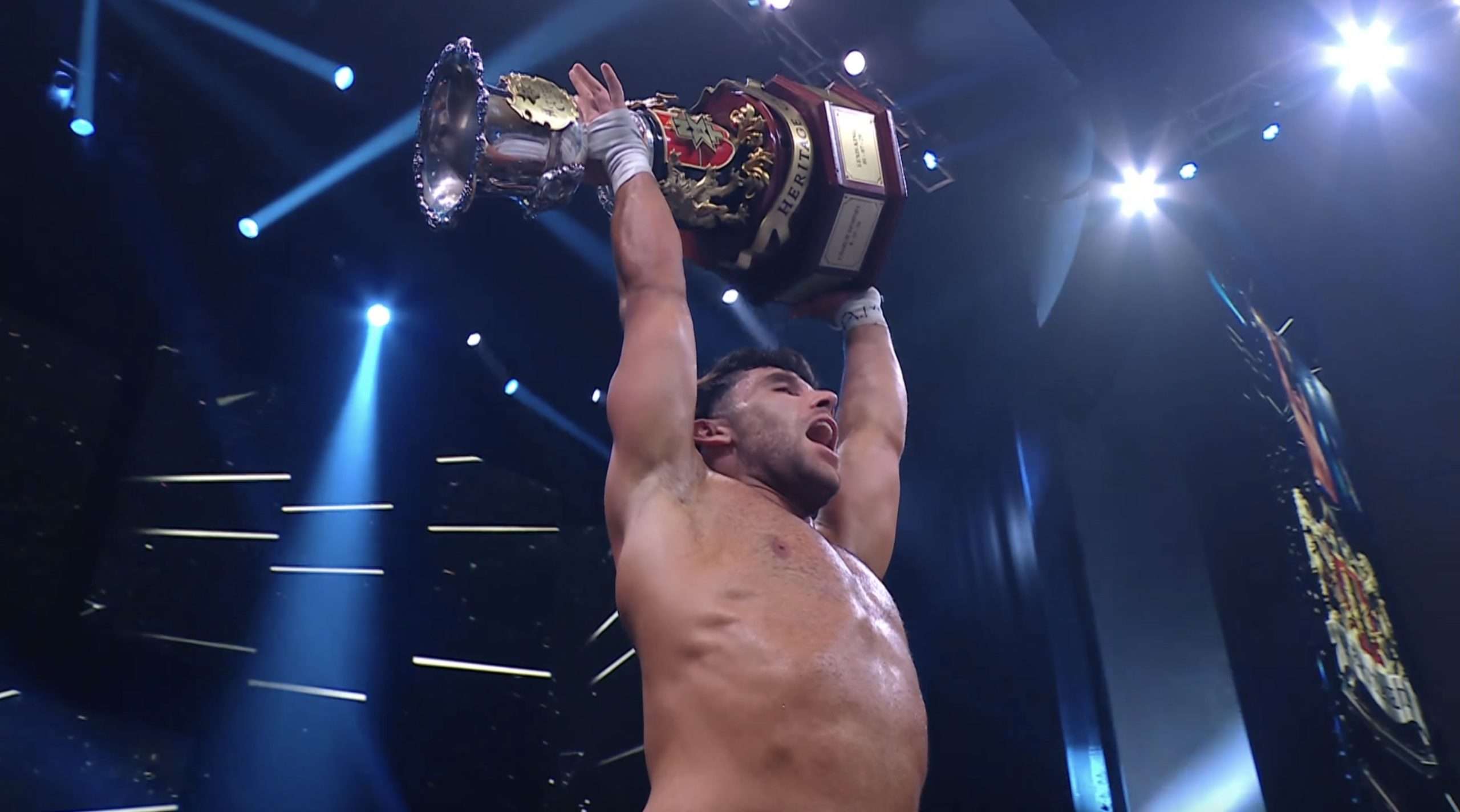 Noam Dar returns and reclaims the NXT Heritage Cup in Las Vegas