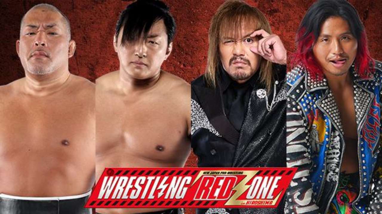 NJPW unveils full card for Wrestling Redzone event on April 26th