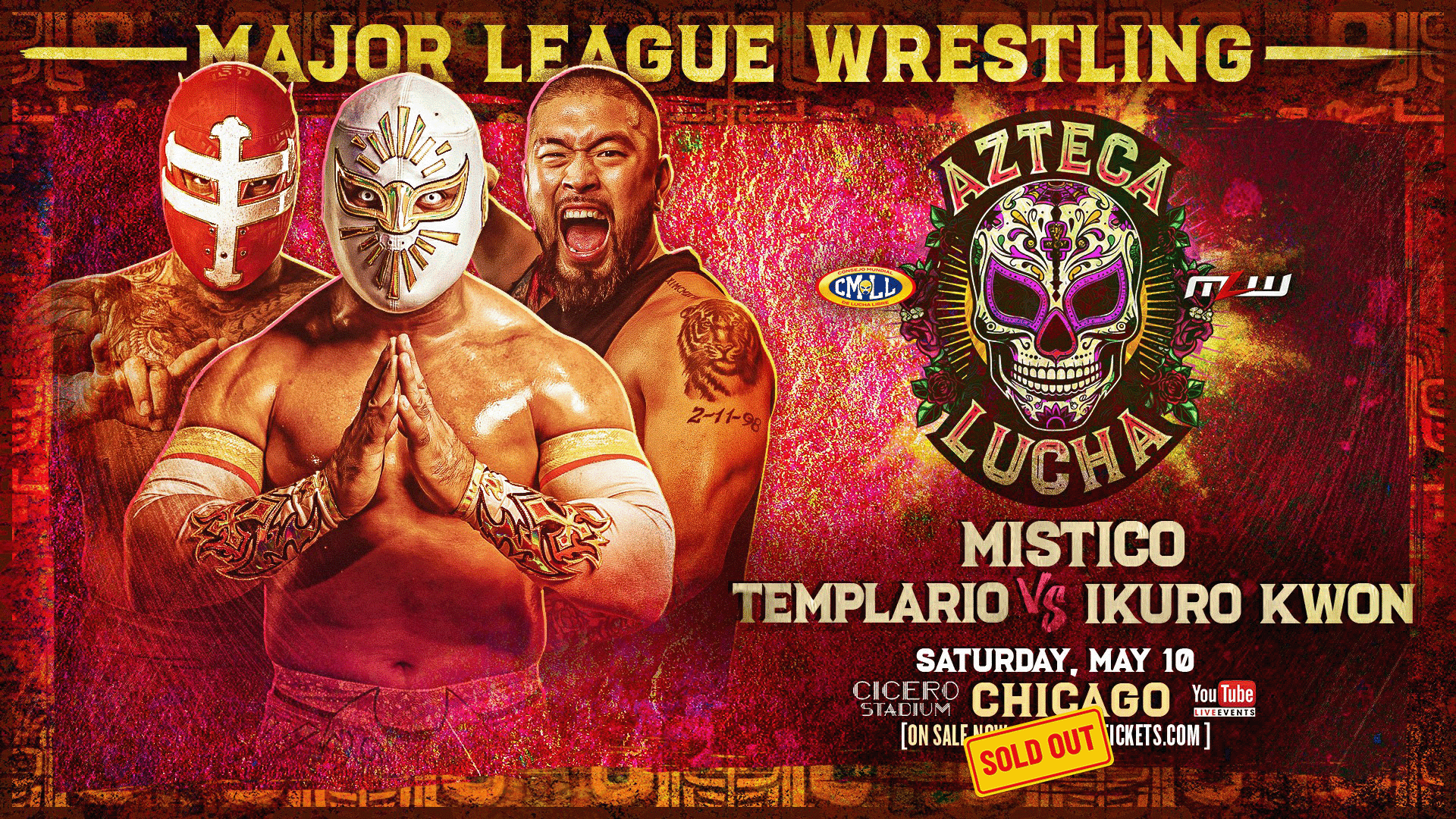 Triple Threat Match added to MLW Aztec Lucha card