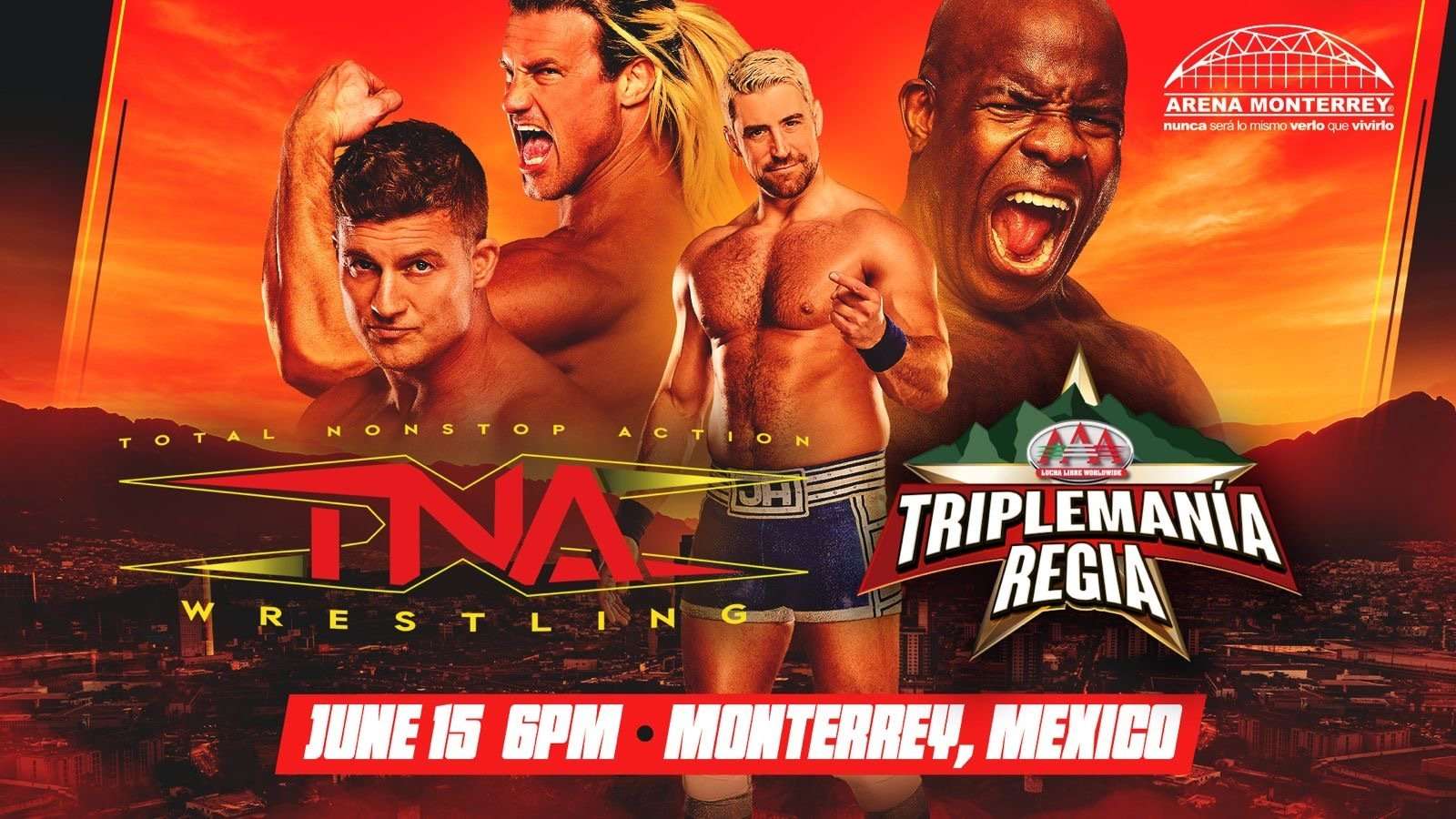 TNA stars confirmed for AAA Triplemanía Regia on June 15th