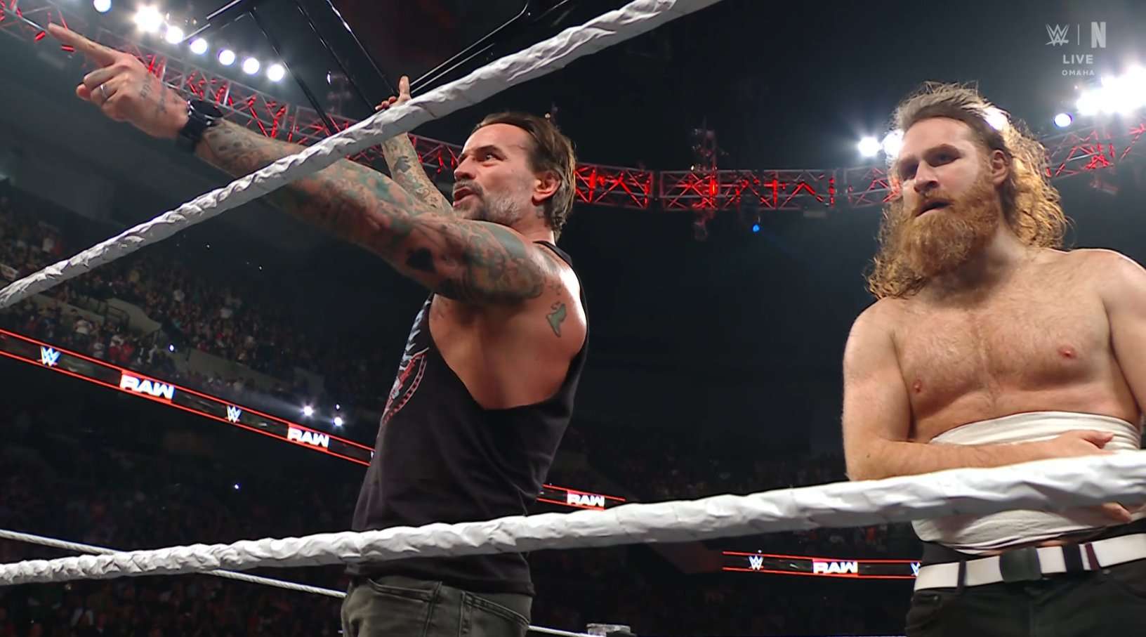 WWE Raw notes: CM Punk returns to assist Jey Uso & Sami Zayn, Rusev's ...