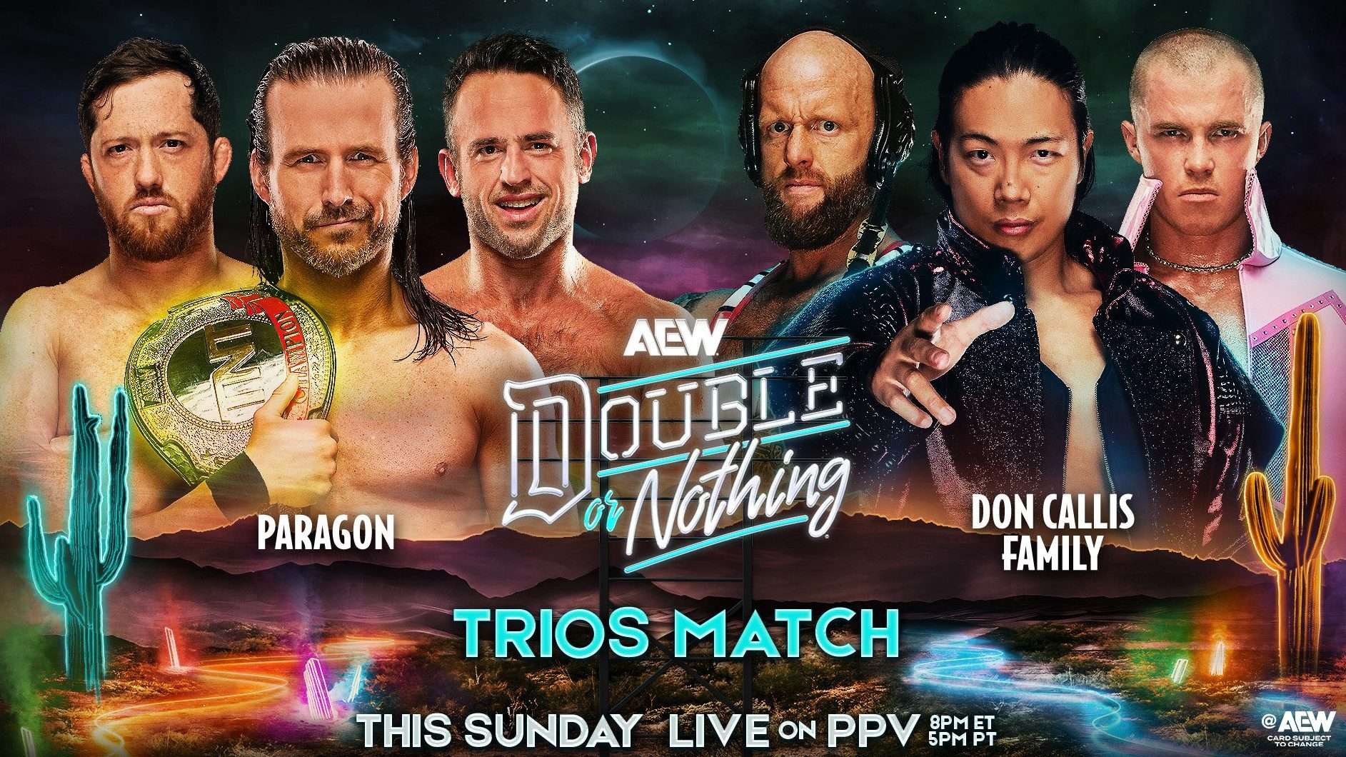 Paragon vs. Don Callis Family, Bayne & Ford vs. Cameron & Jay added to ...