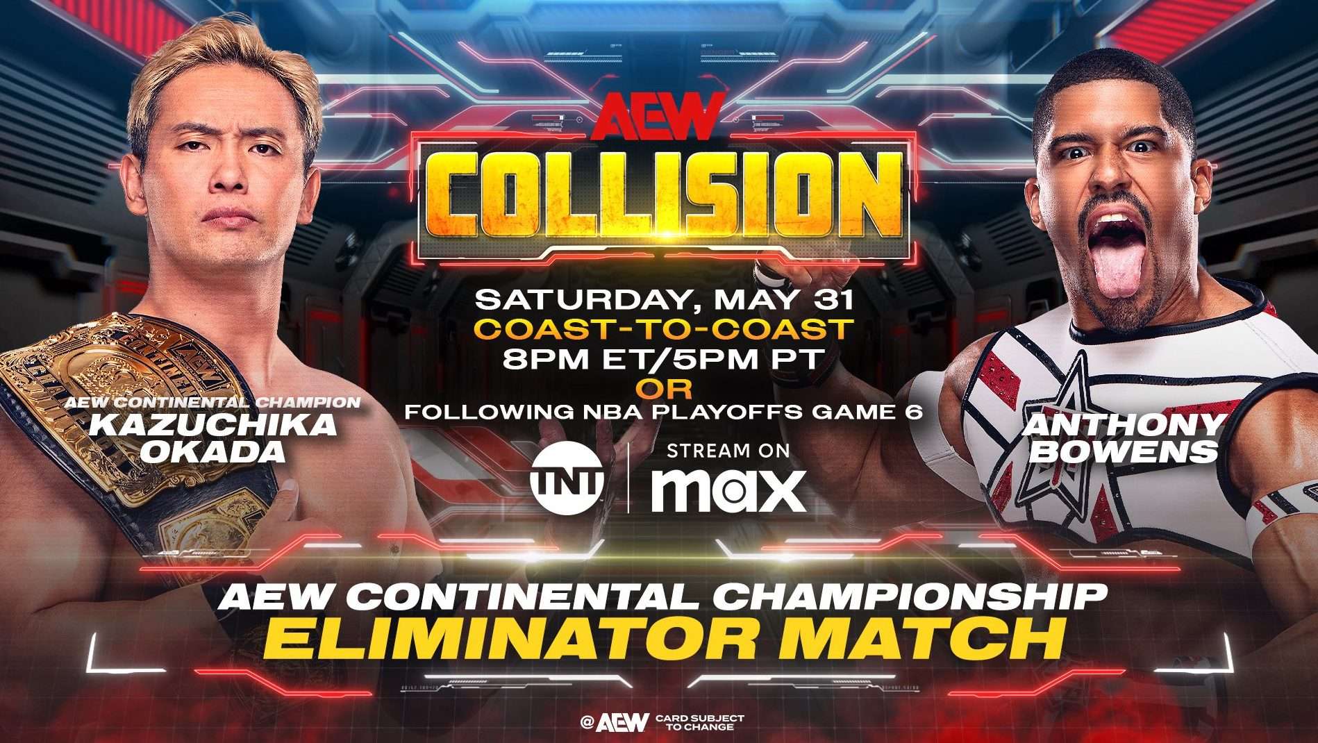 AEW Collision set for late-night start on the East Coast due to Knicks ...
