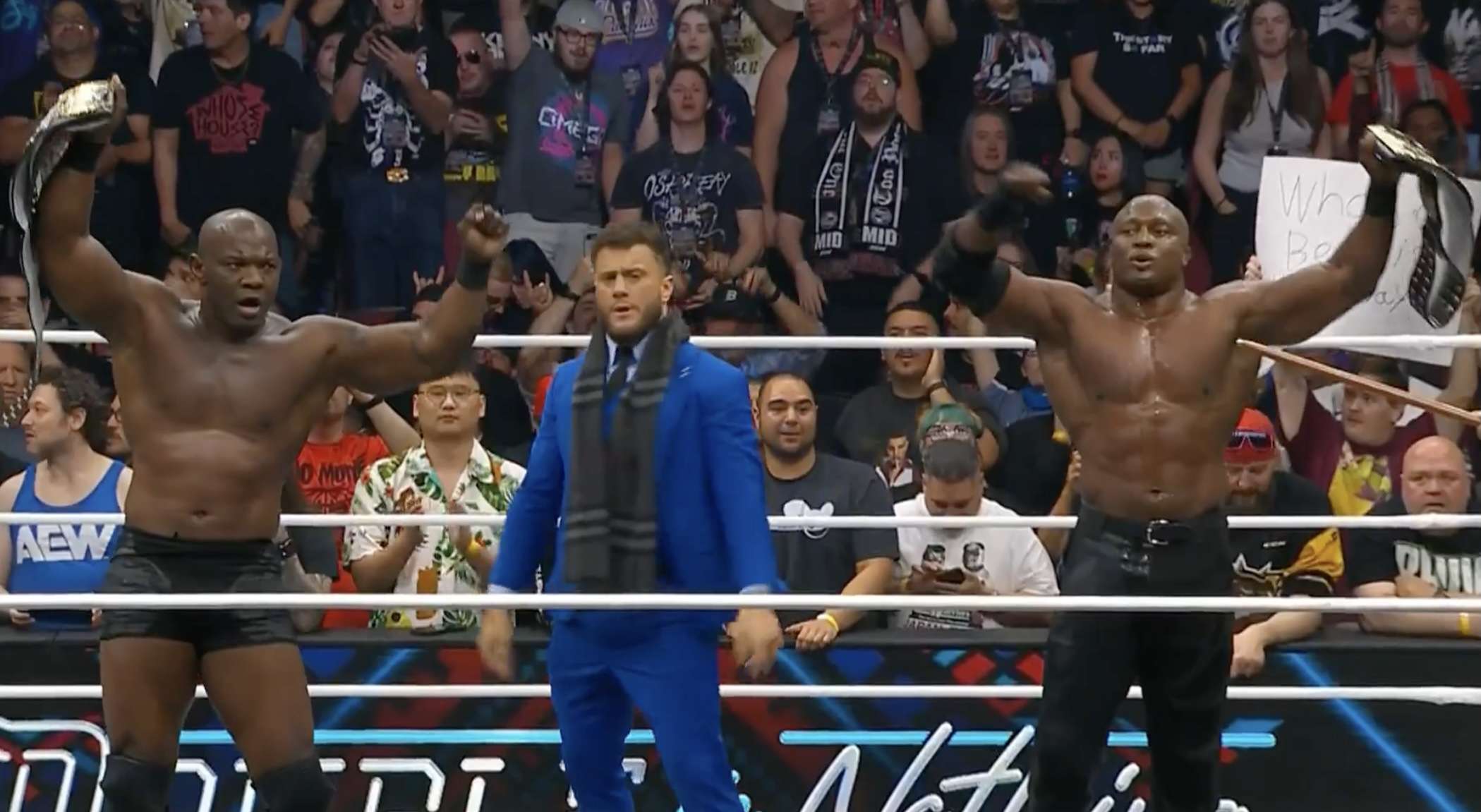 MJF assists as The Hurt Syndicate retain Tag Titles at AEW Double or Nothing