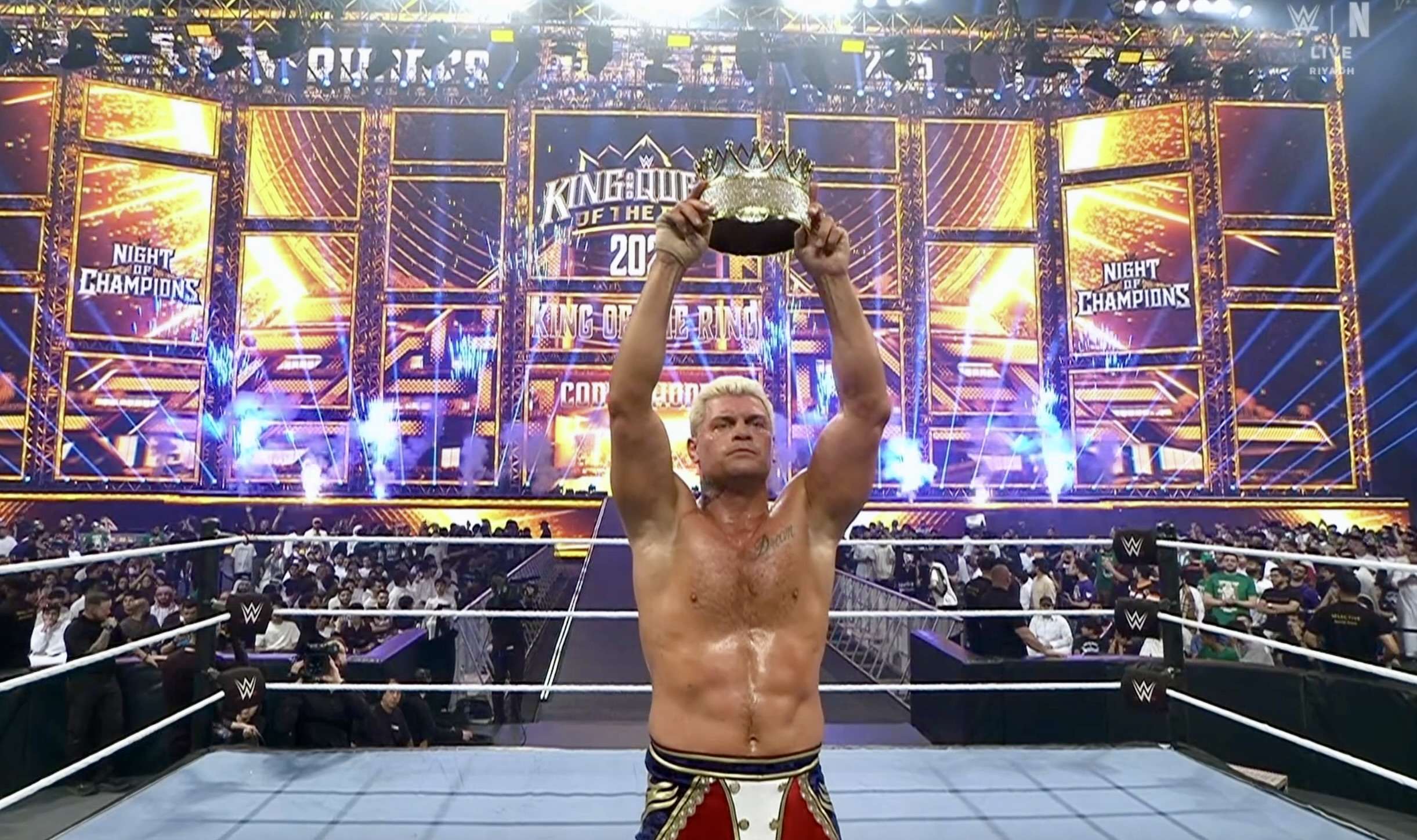 Cody Rhodes wins King of the Ring final at WWE Night of Champions