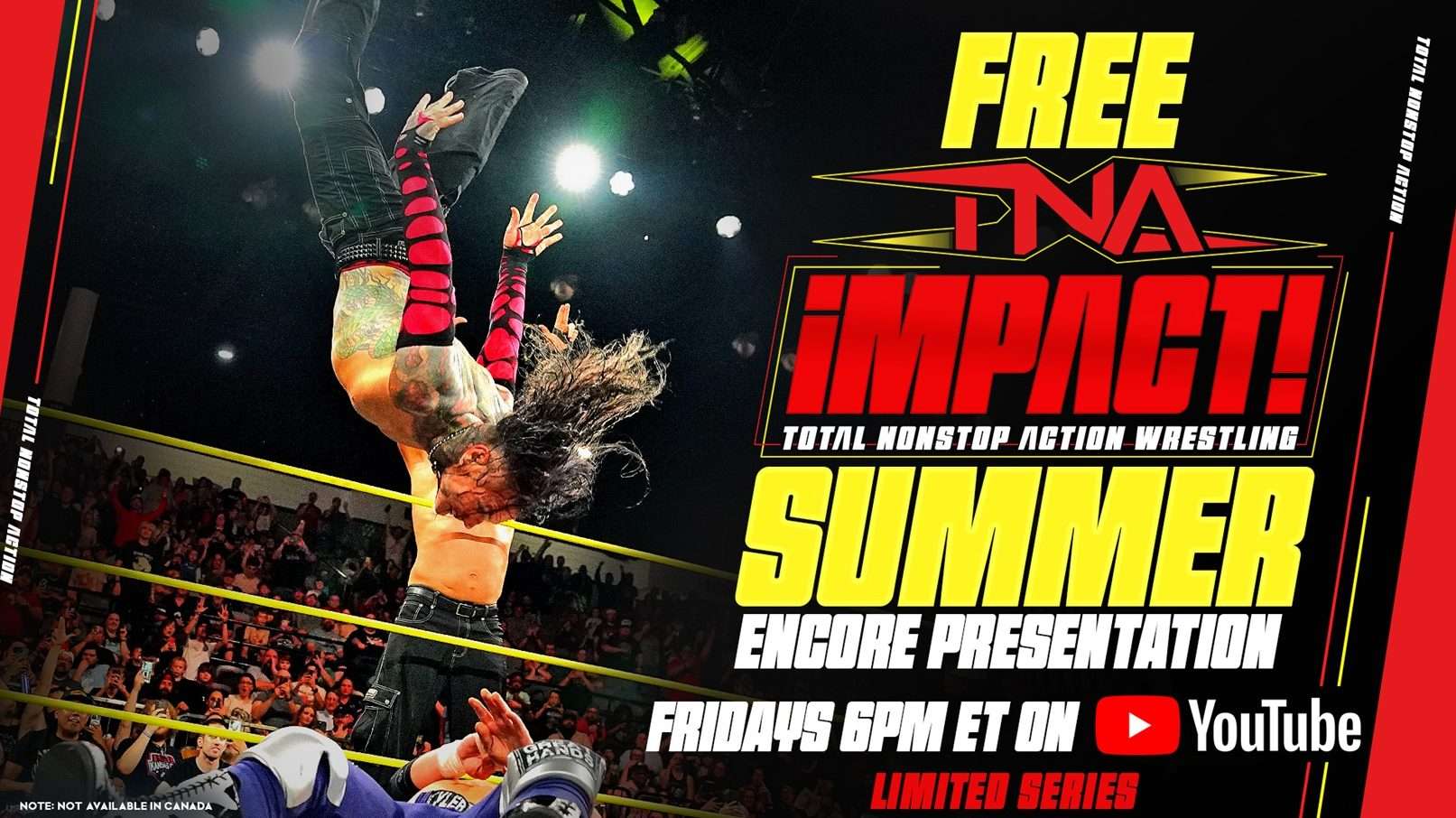 TNA to air free encore broadcast of iMPACT! on Fridays this summer ...