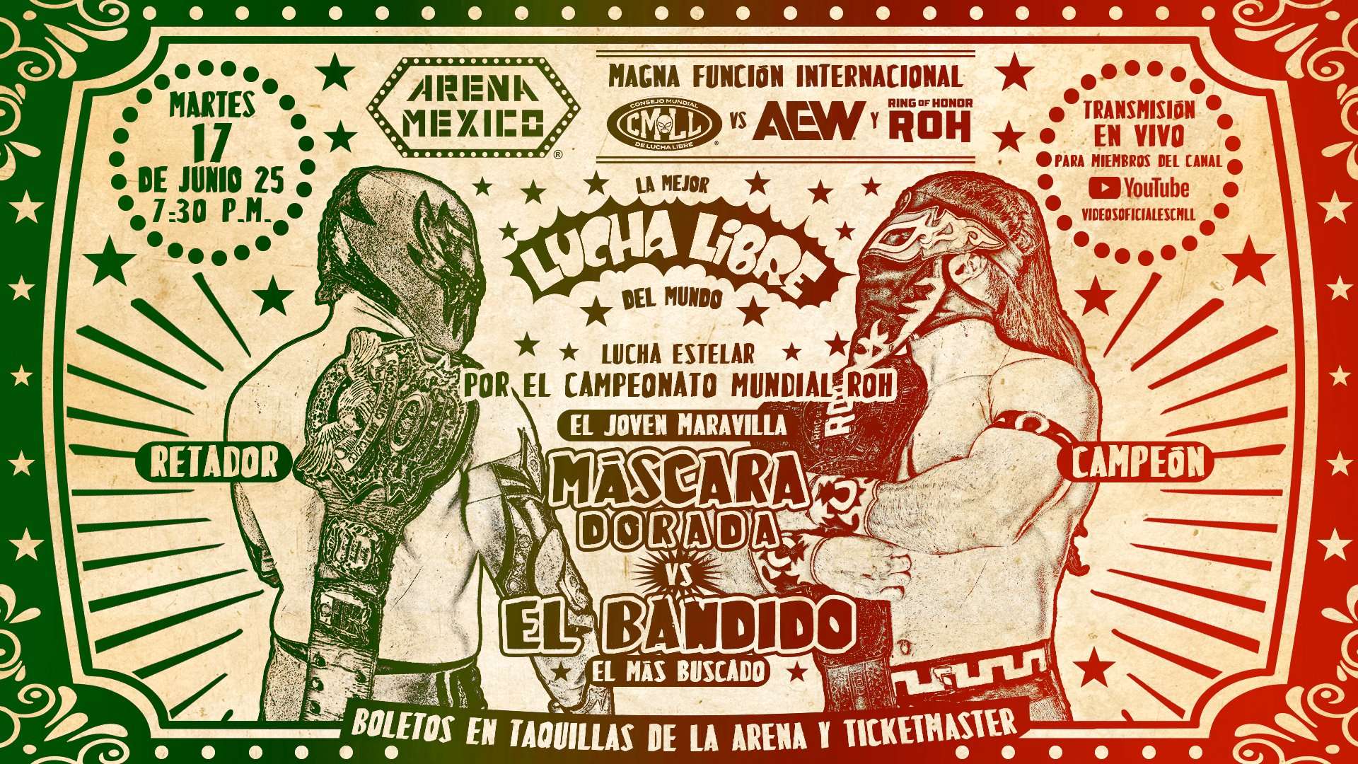 CMLL & AEW kick off major week of shows at Arena Mexico