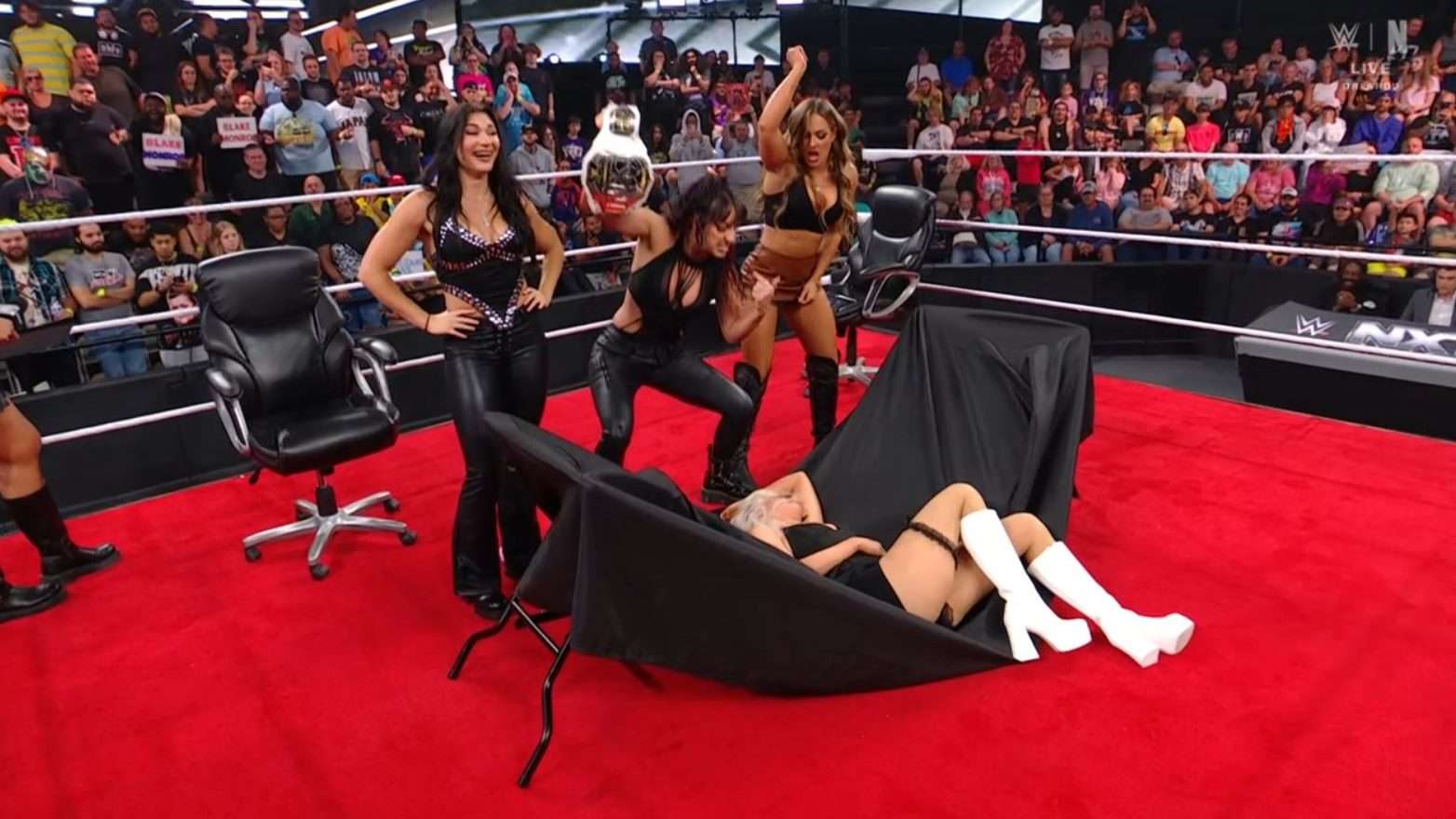 WWE NXT results: Fatal Influence crash Blake Monroe's signing ...