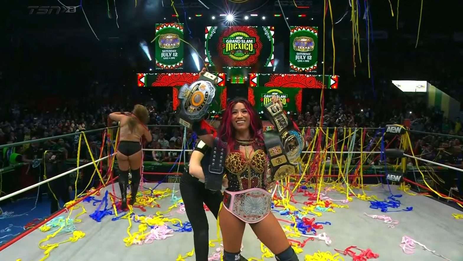 Mercedes Moné wins CMLL World Women's Championship at AEW Grand Slam ...