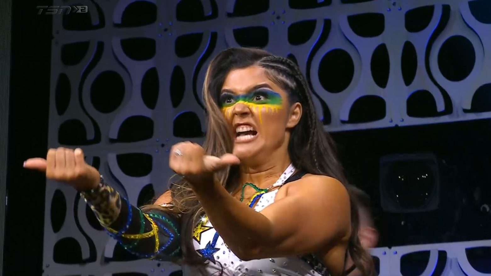 Tay Melo returns at AEW Fyter Fest 2025, makes save for Anna Jay - POST ...