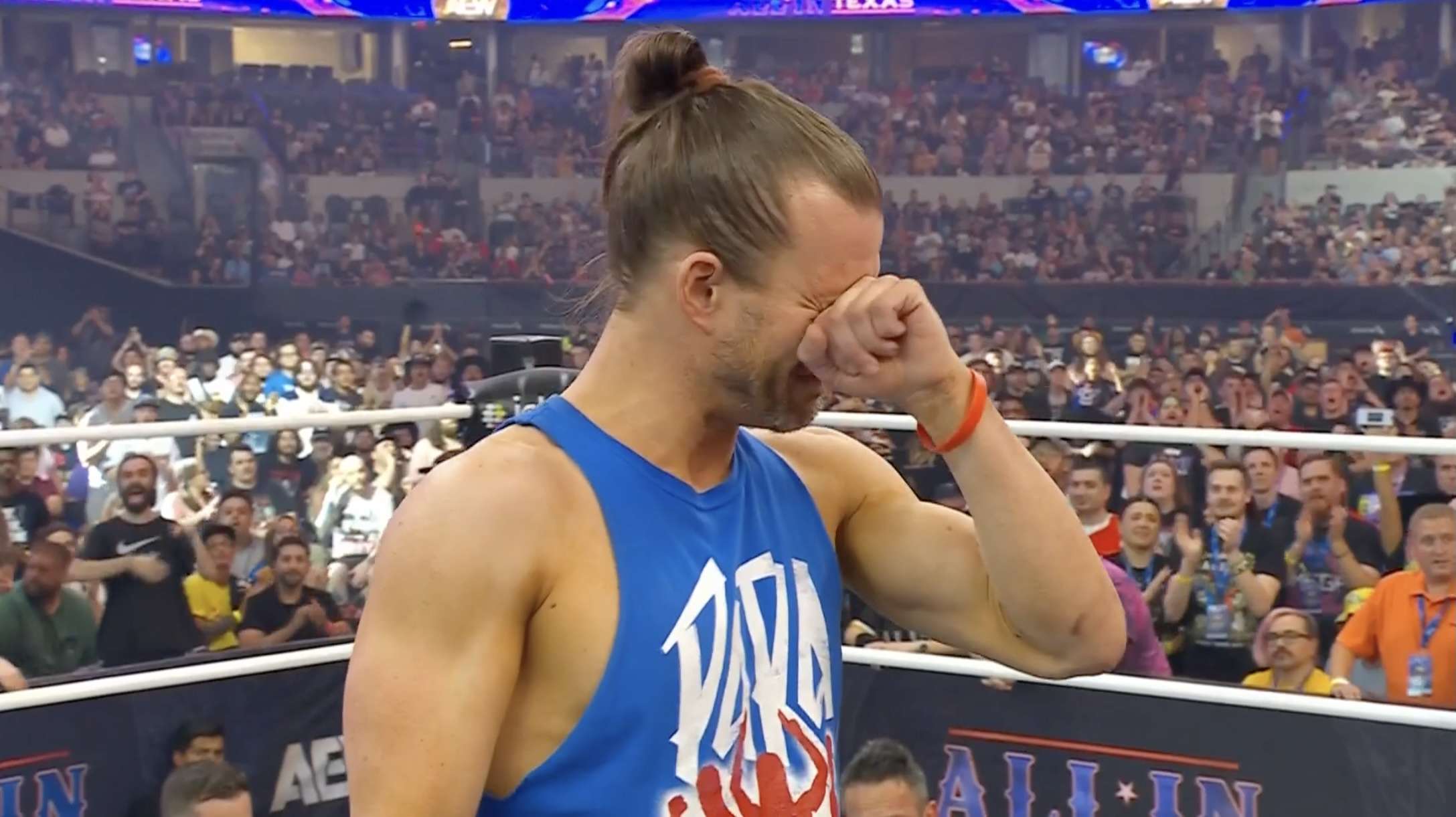 A tearful Adam Cole speaks of unnamed ‘health issues’, will be ‘gone ...