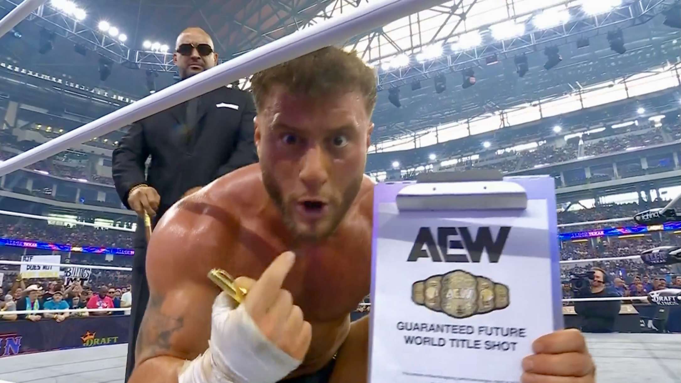 MJF wins Men’s Casino Gauntlet at AEW All In: Texas