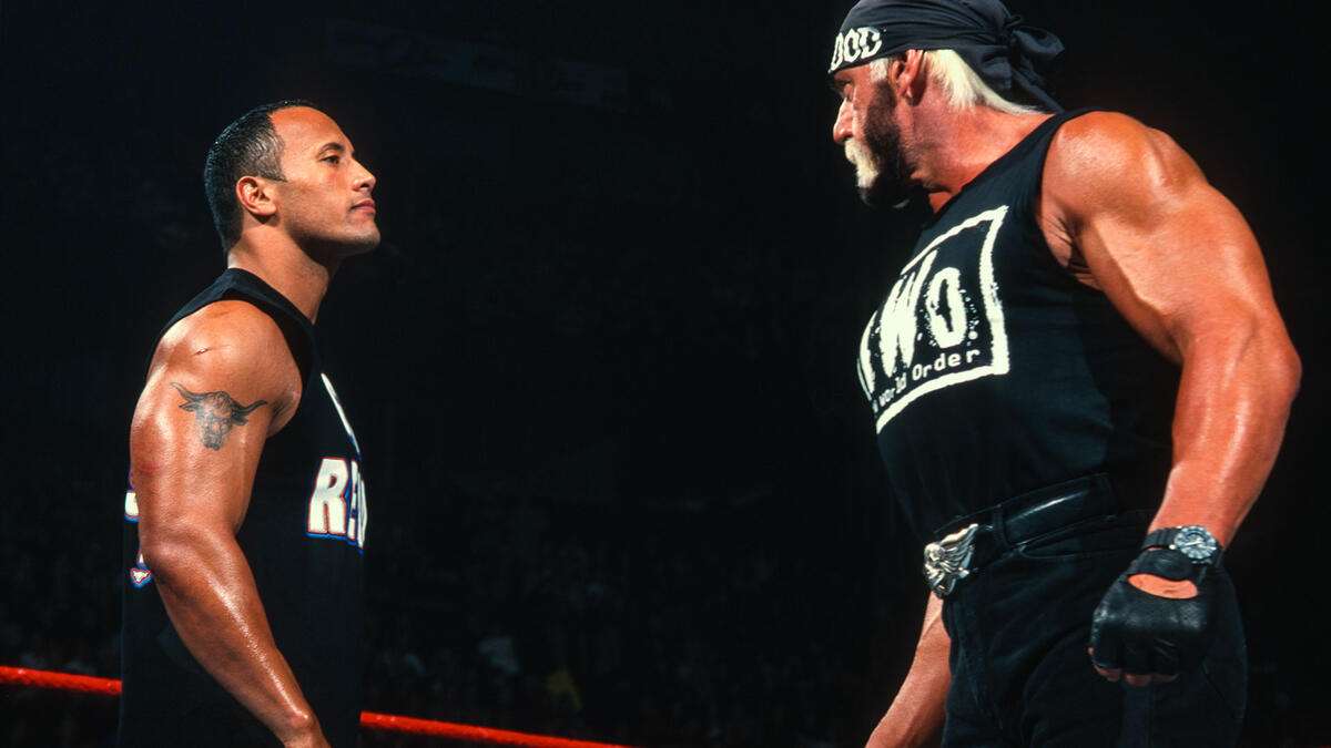 The Rock pays tribute to Hulk Hogan: 'You were a childhood hero ...