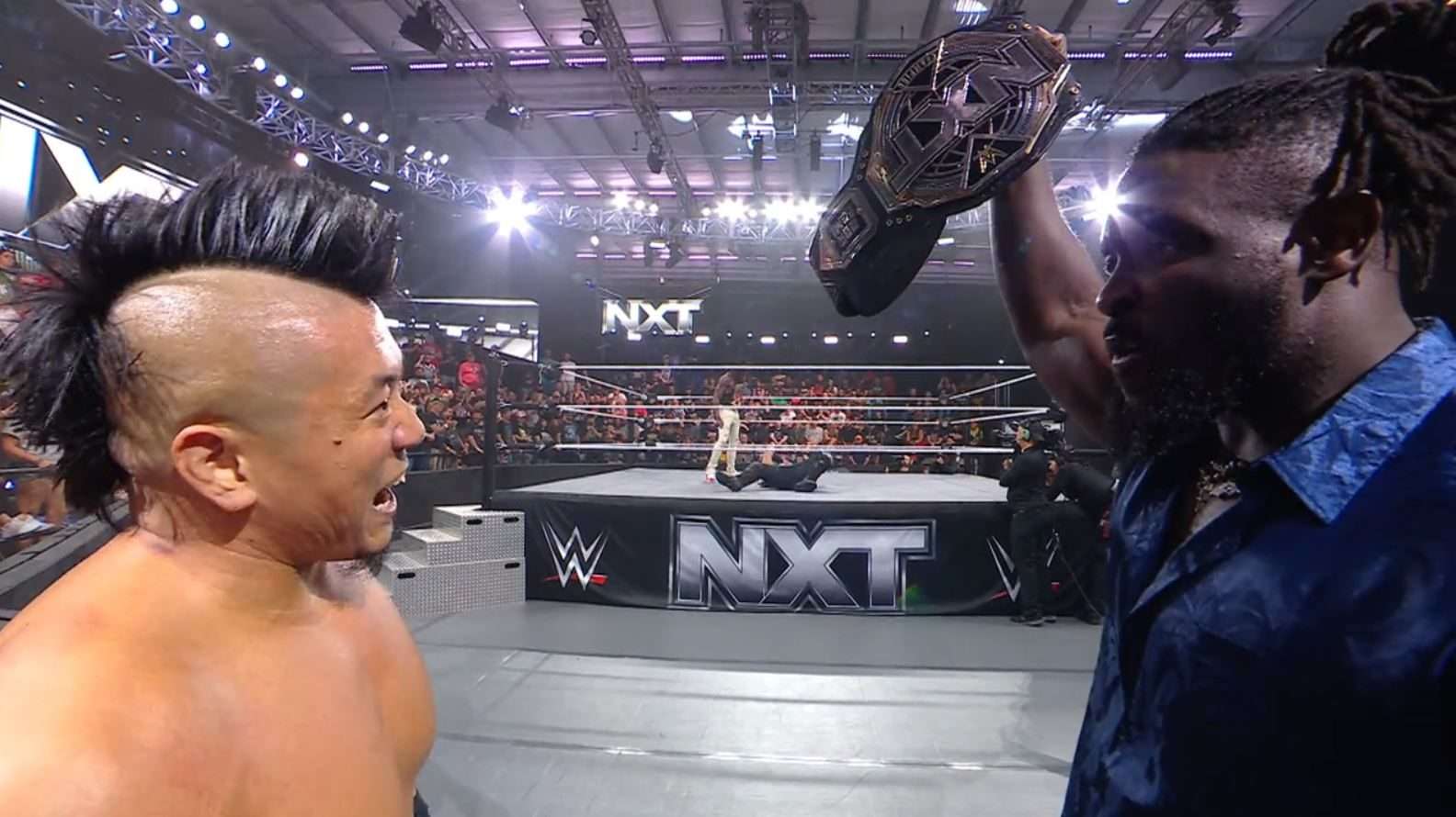 NXT results: Yoshiki Inamura earns title shot against Oba Femi - POST ...