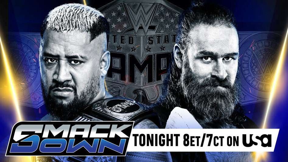 WWE Smackdown results: Solo Sikoa vs. Sami Zayn for U.S. title, tag titles #1 contender crowned ...