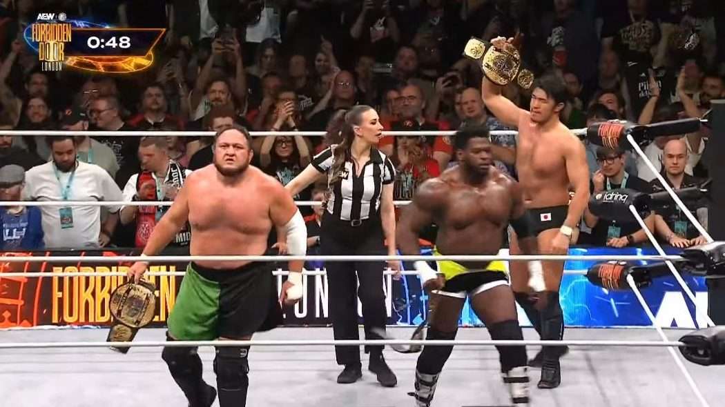 AEW Forbidden Door Zero Hour results: The Opps retain trios gold ...