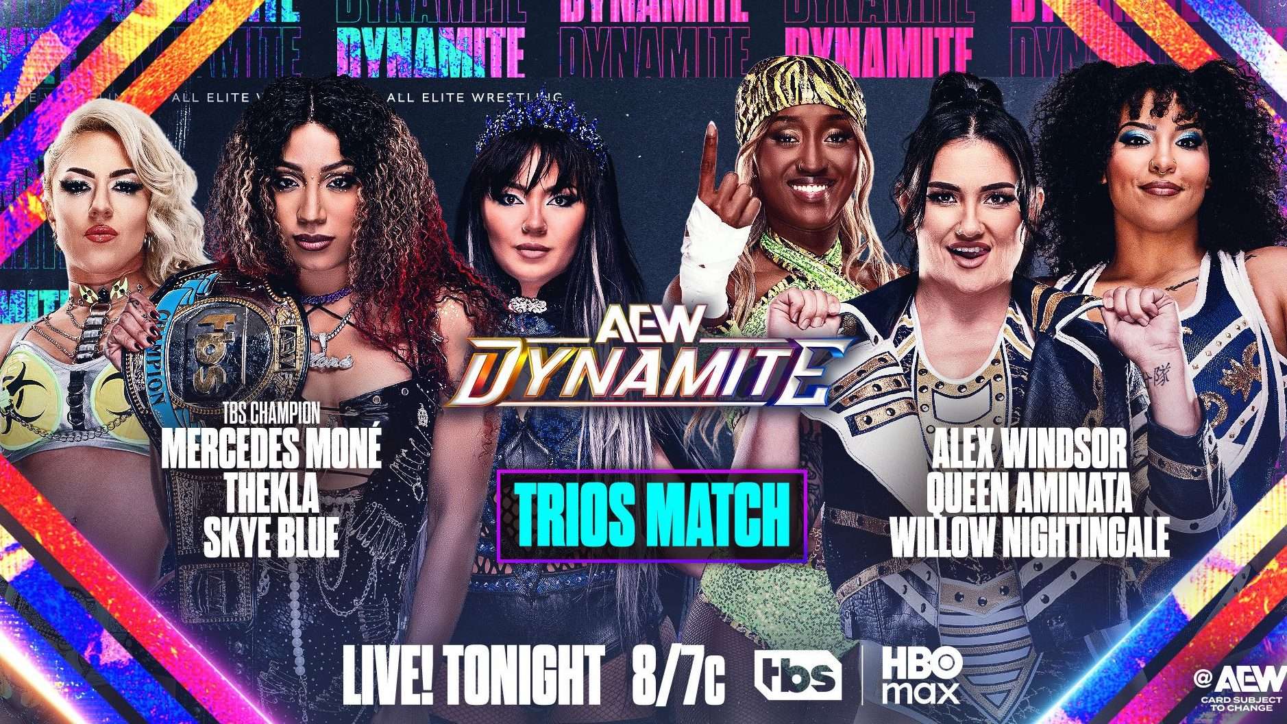 Updated AEW Dynamite lineup: Mercedes Moné, Alex Windsor booked for six ...
