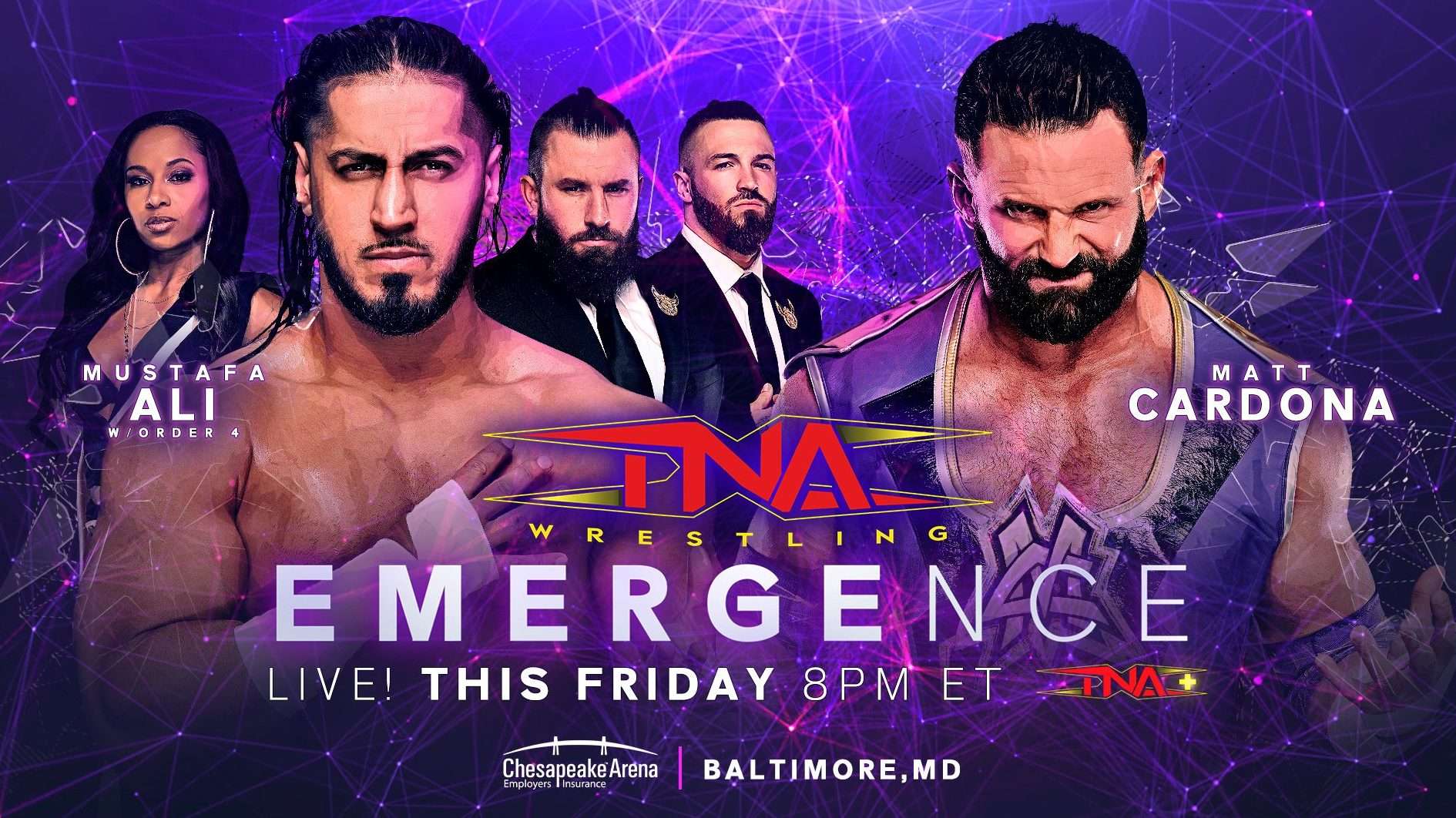 Updated TNA Emergence 2025 lineup: Mustafa Ali vs. Matt Cardona among ...