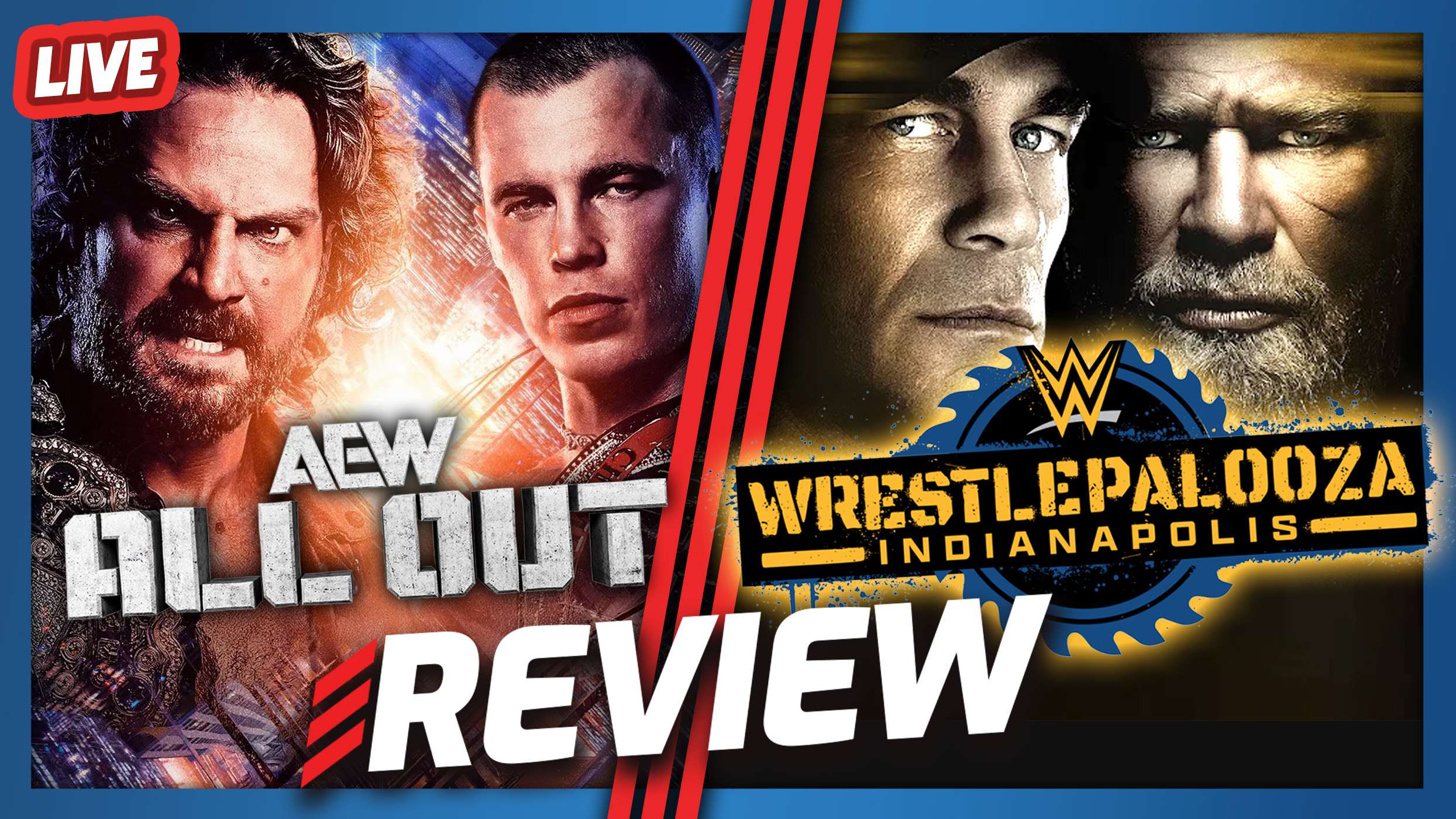 AEW All Out & WWE Wrestlepalooza Review - POST Wrestling | Podcasts ...