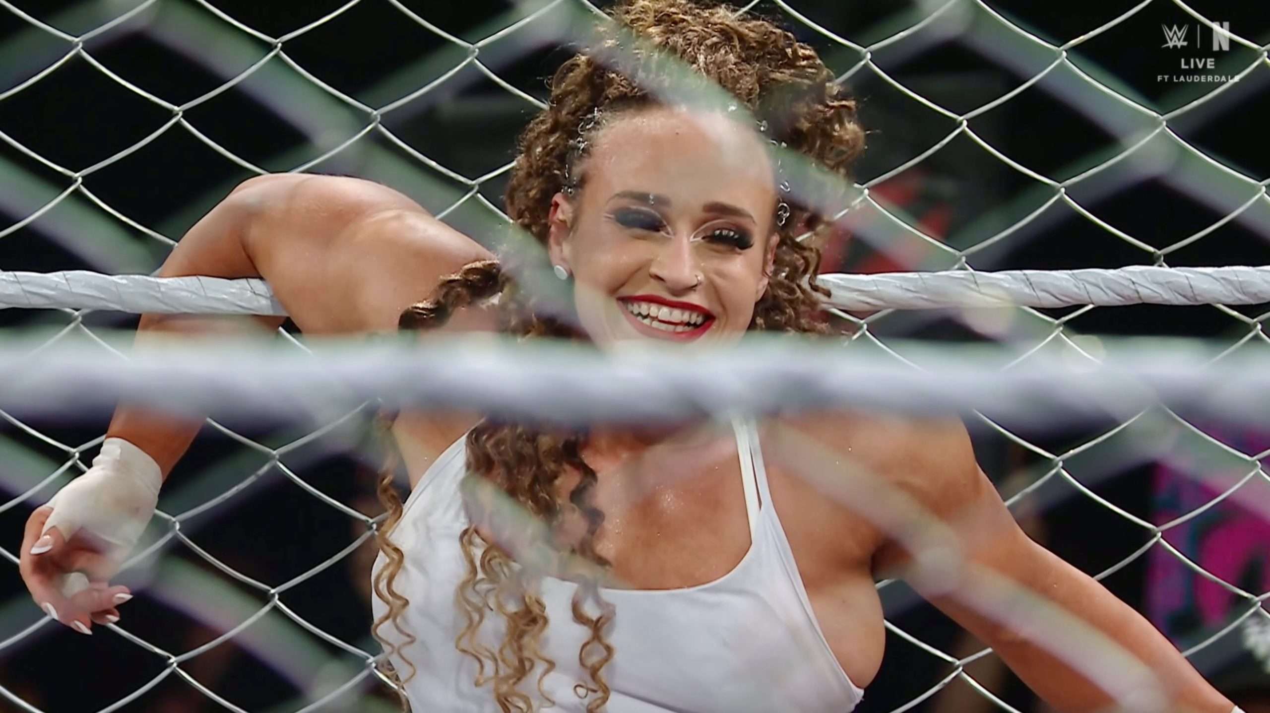Jordynne Grace defeats Blake Monroe in weaponized steel cage match